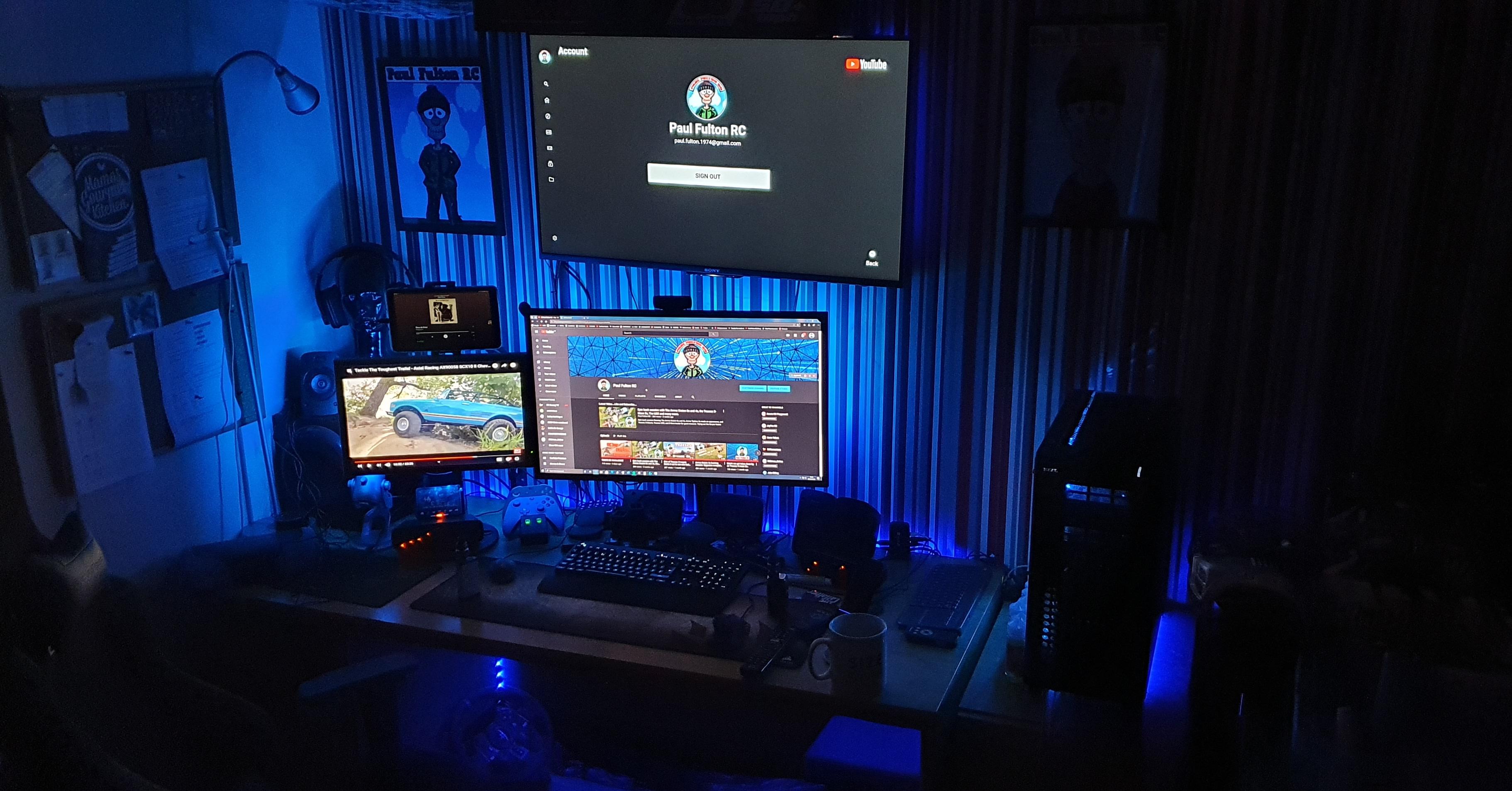 My Editing sweet man cave. | Scrolller