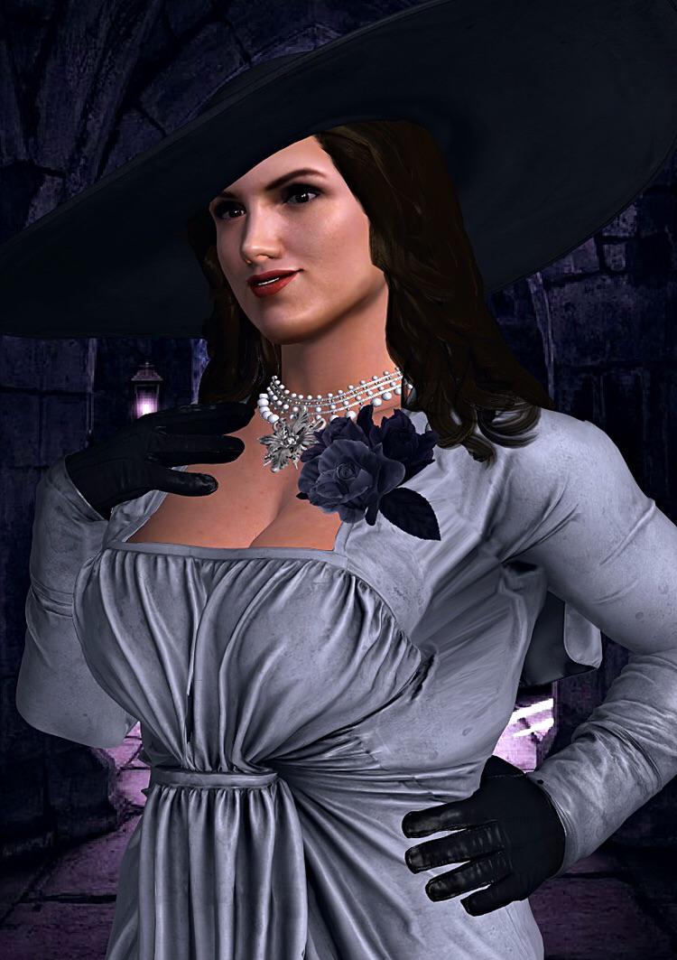 My fan made Gina as tall vampire lady | Scrolller