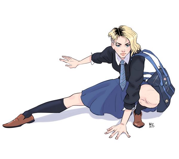 My Fanart Of Gwen Stacy The Coolest Girl Scrolller
