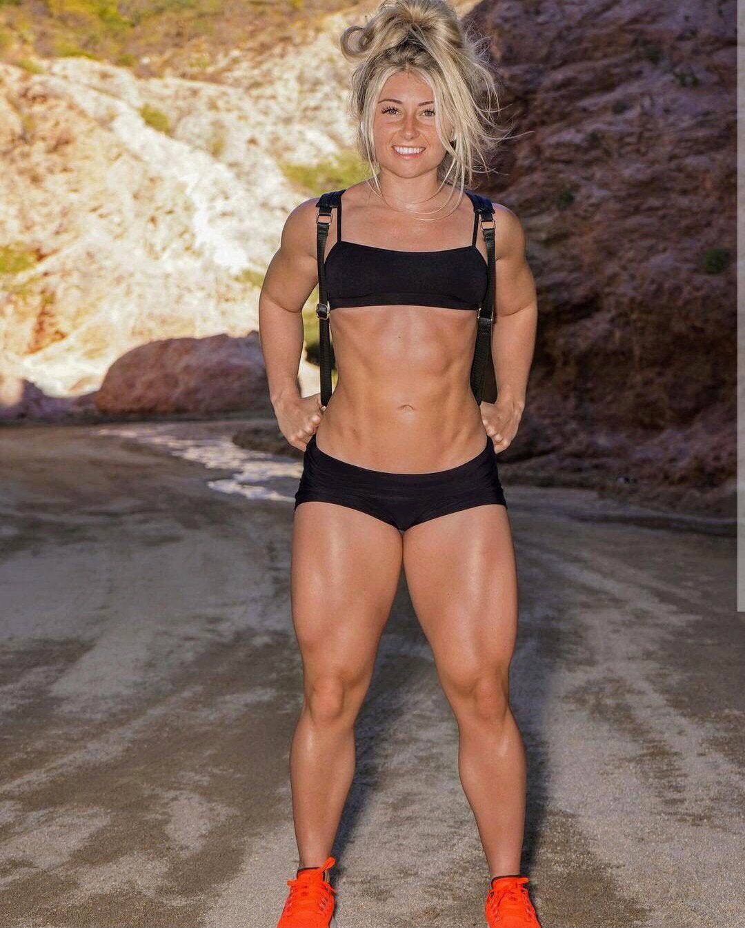 My favorite little muscle girl, CarrieJune | Scrolller