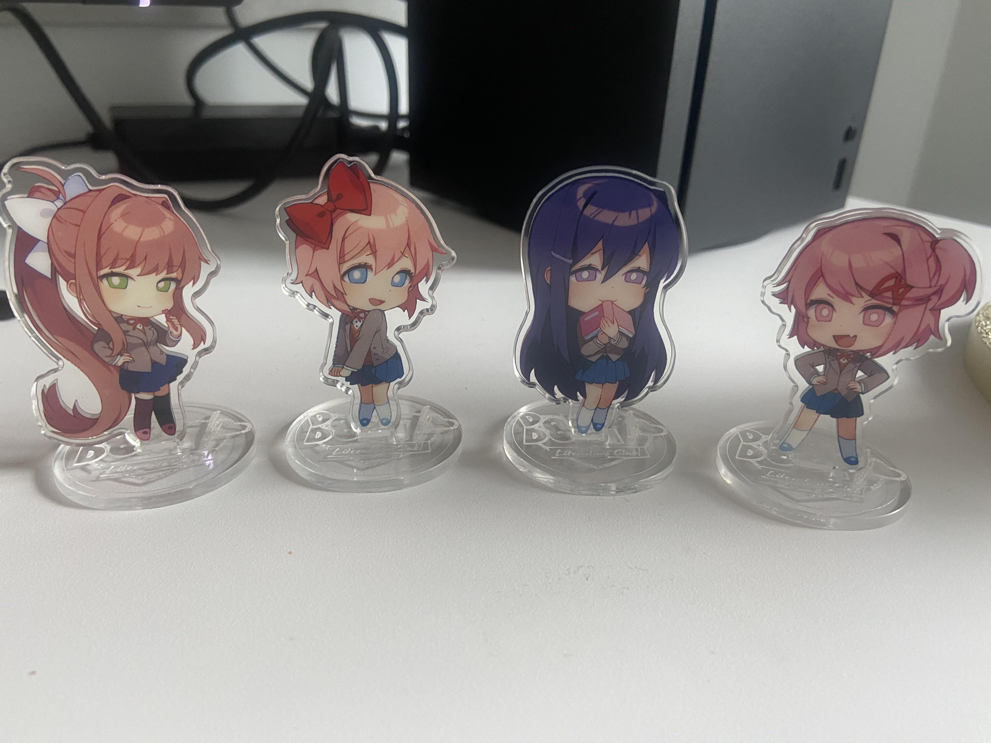 My figures arrived today! Excited to play ddlc plus! | Scrolller