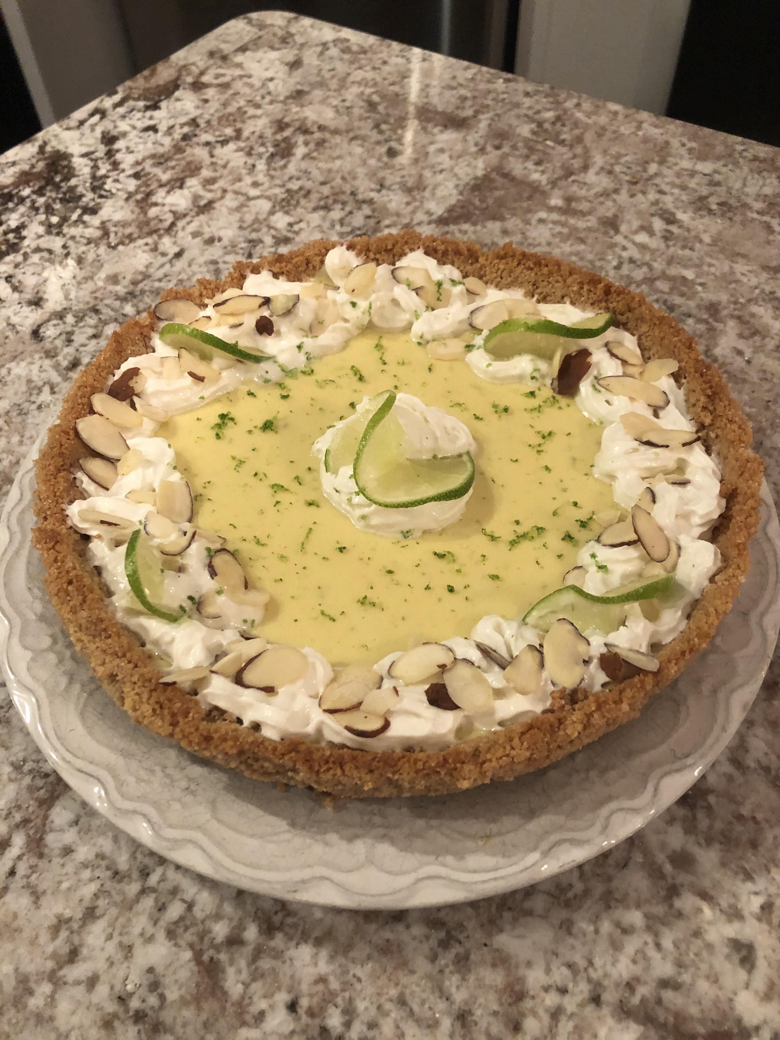 My first attempt at a Key Lime Pie! What do you think? | Scrolller