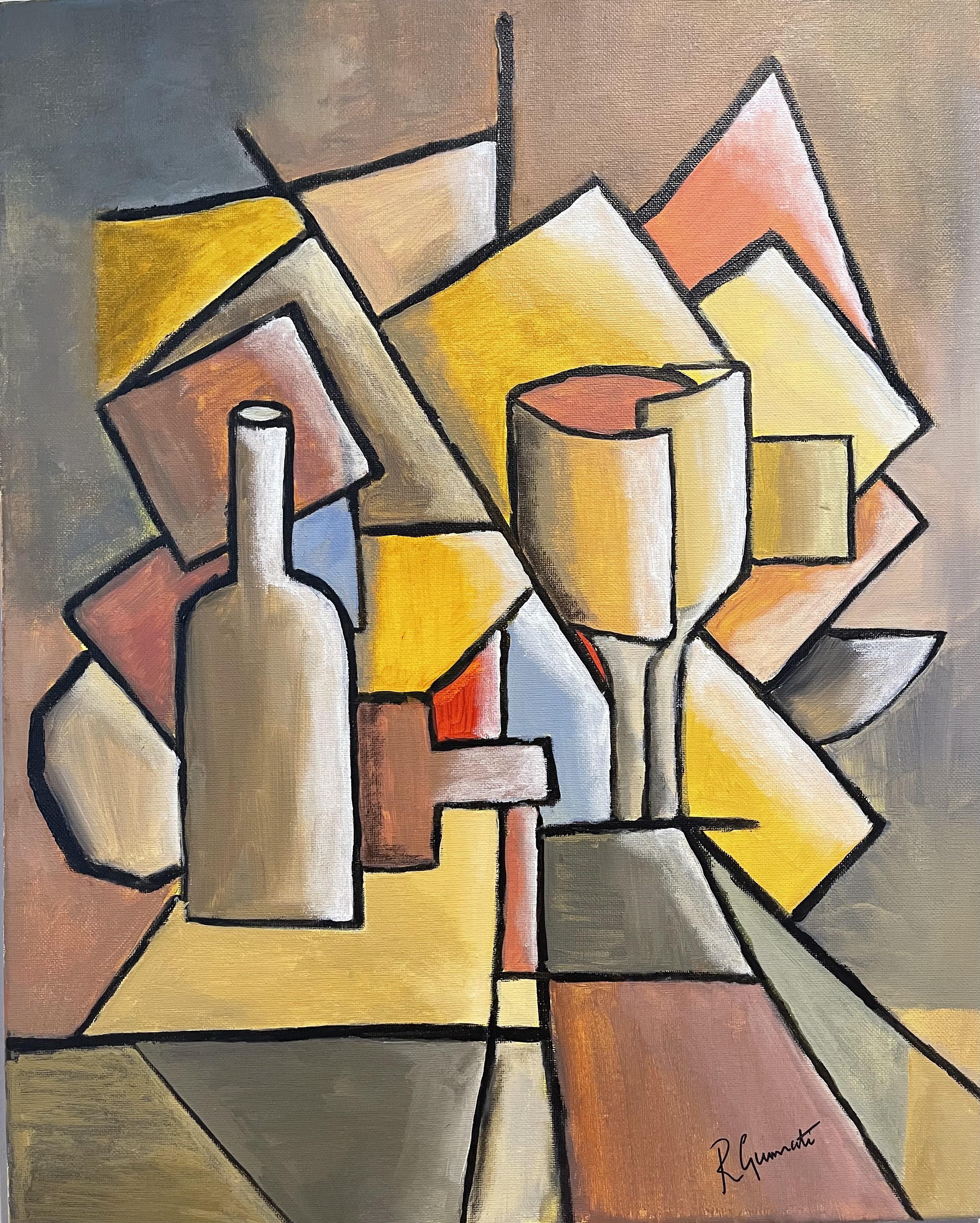 My first attempt at Cubism, Still Life, Me, 2021 | Scrolller