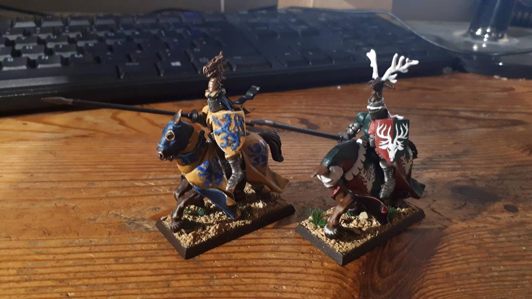 My first Bretonnian Knights | Scrolller