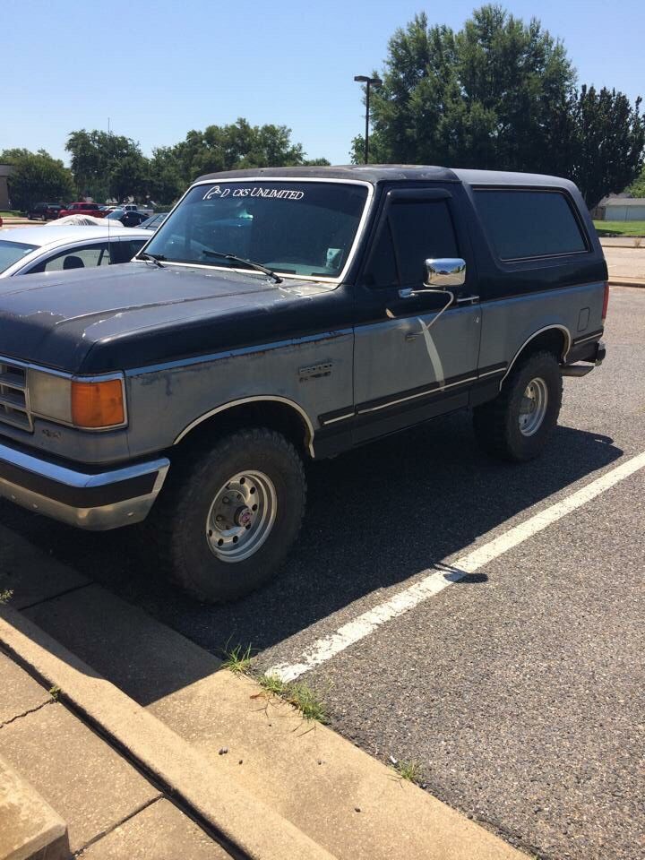 My first car is a 88' Ford Bronco! | Scrolller
