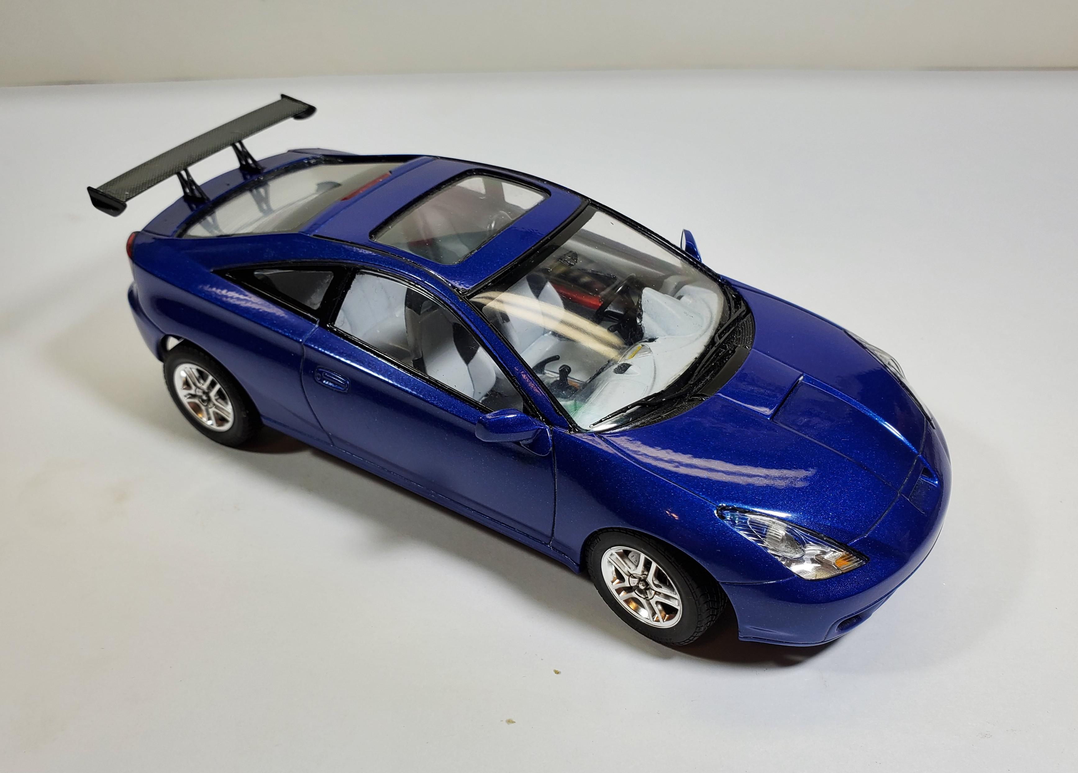 My First Completed Model car since 1974. If this kit were a boat and all of my mistakes were ...