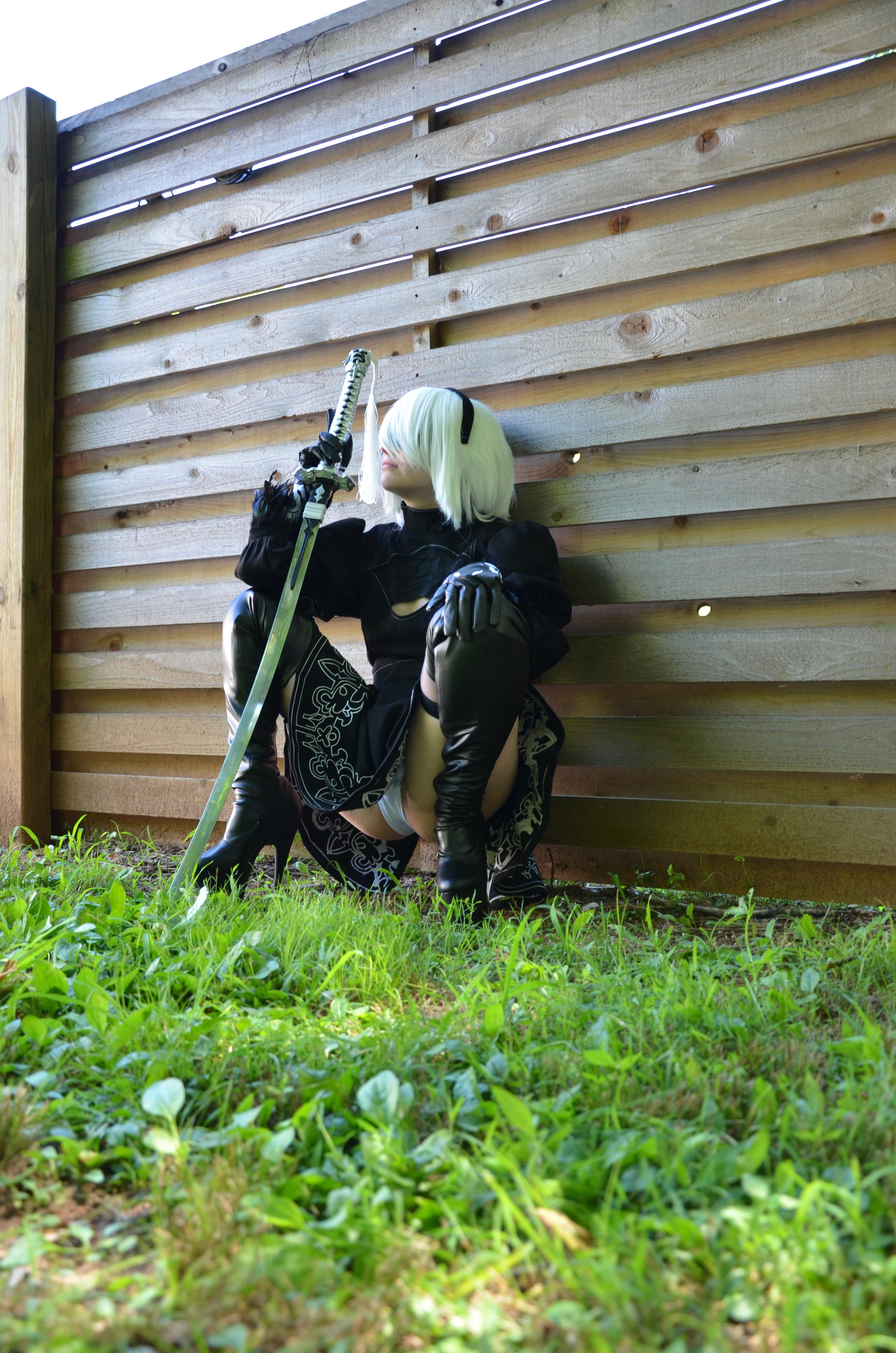 My first cosplay! As 2b! | Scrolller