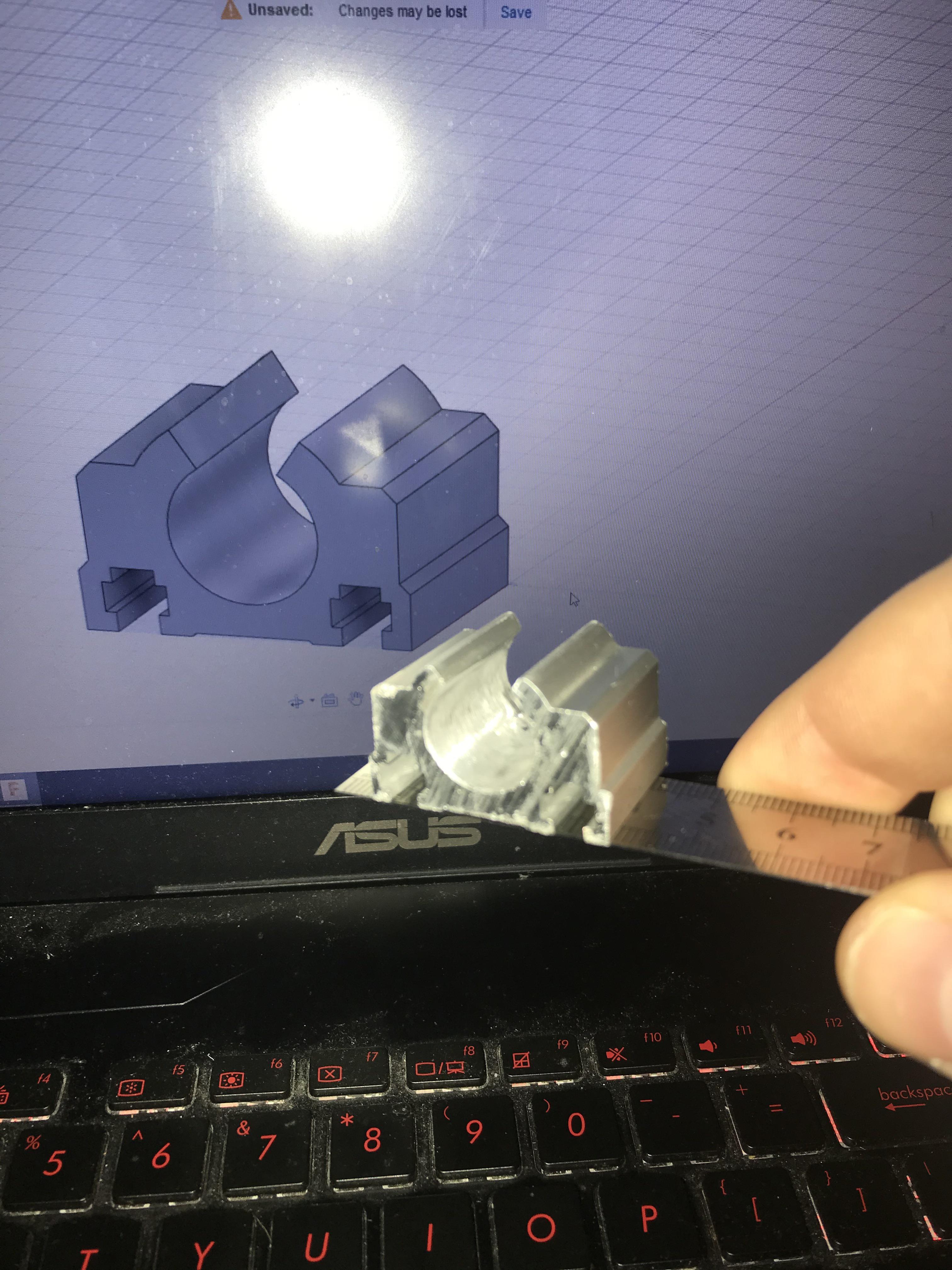 My first ever CAD drawing. I recreated this mounting bracket. How’d I do? (Not an engineer or ...