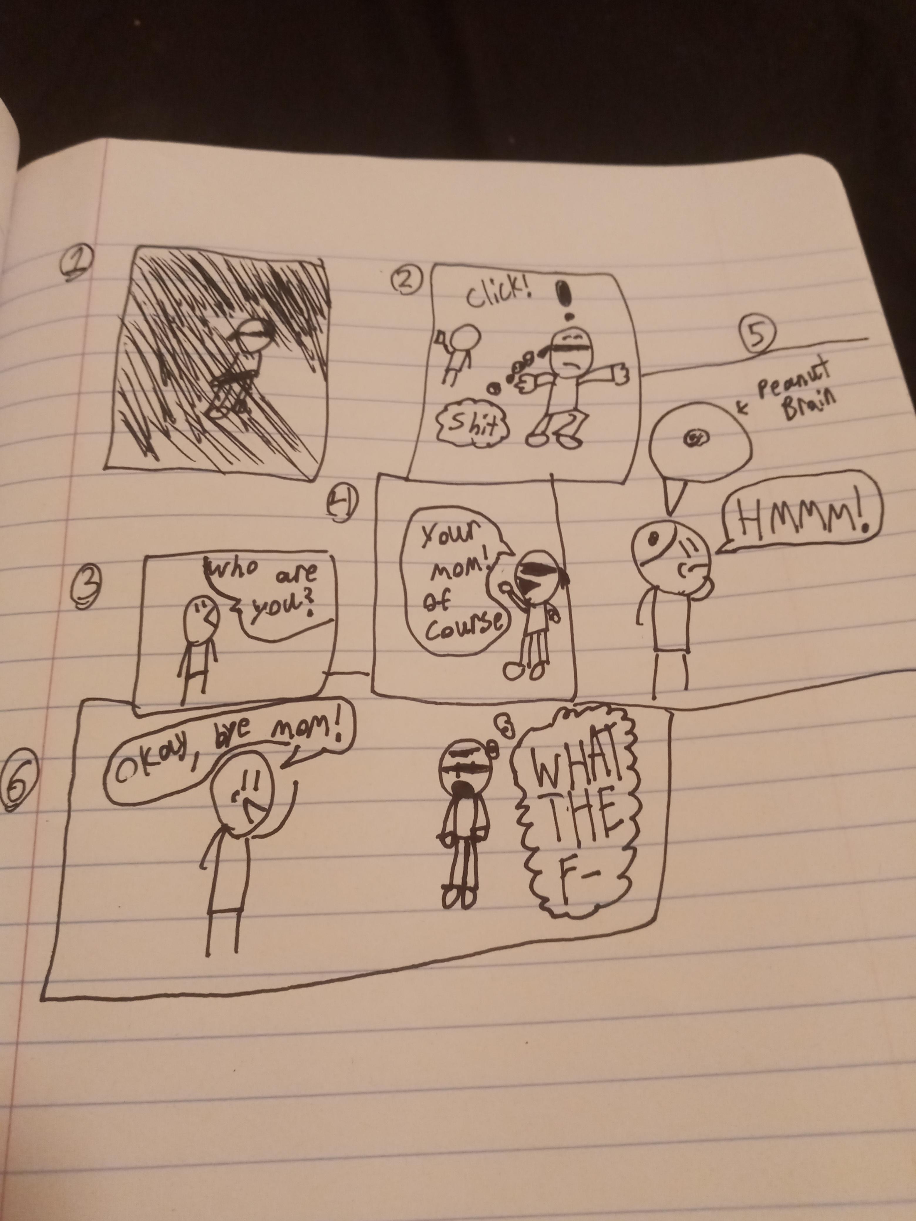 (My First Ever Comic Made) Thief Caught In The Act | Scrolller