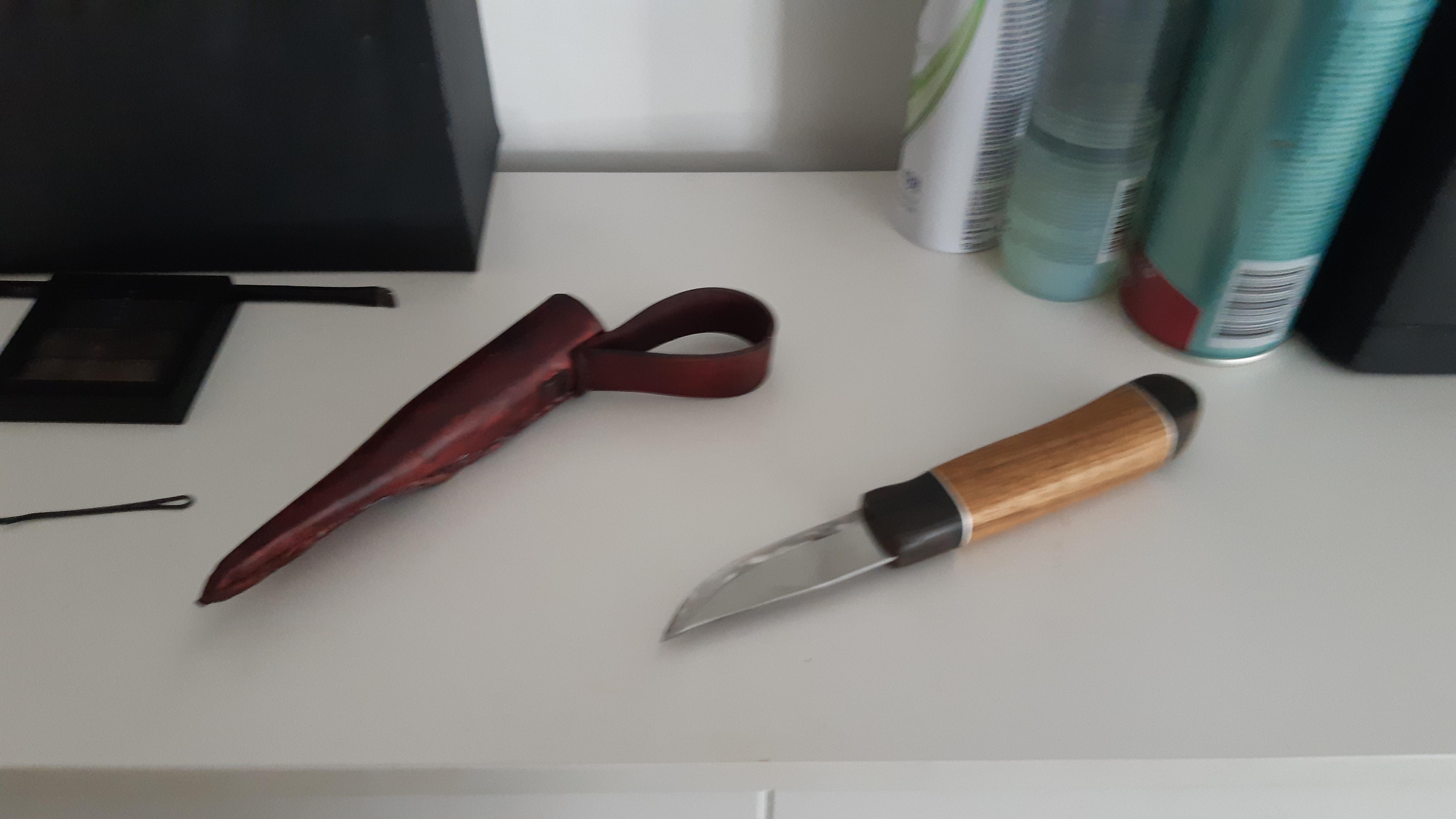 My first ever real sharp knife. | Scrolller