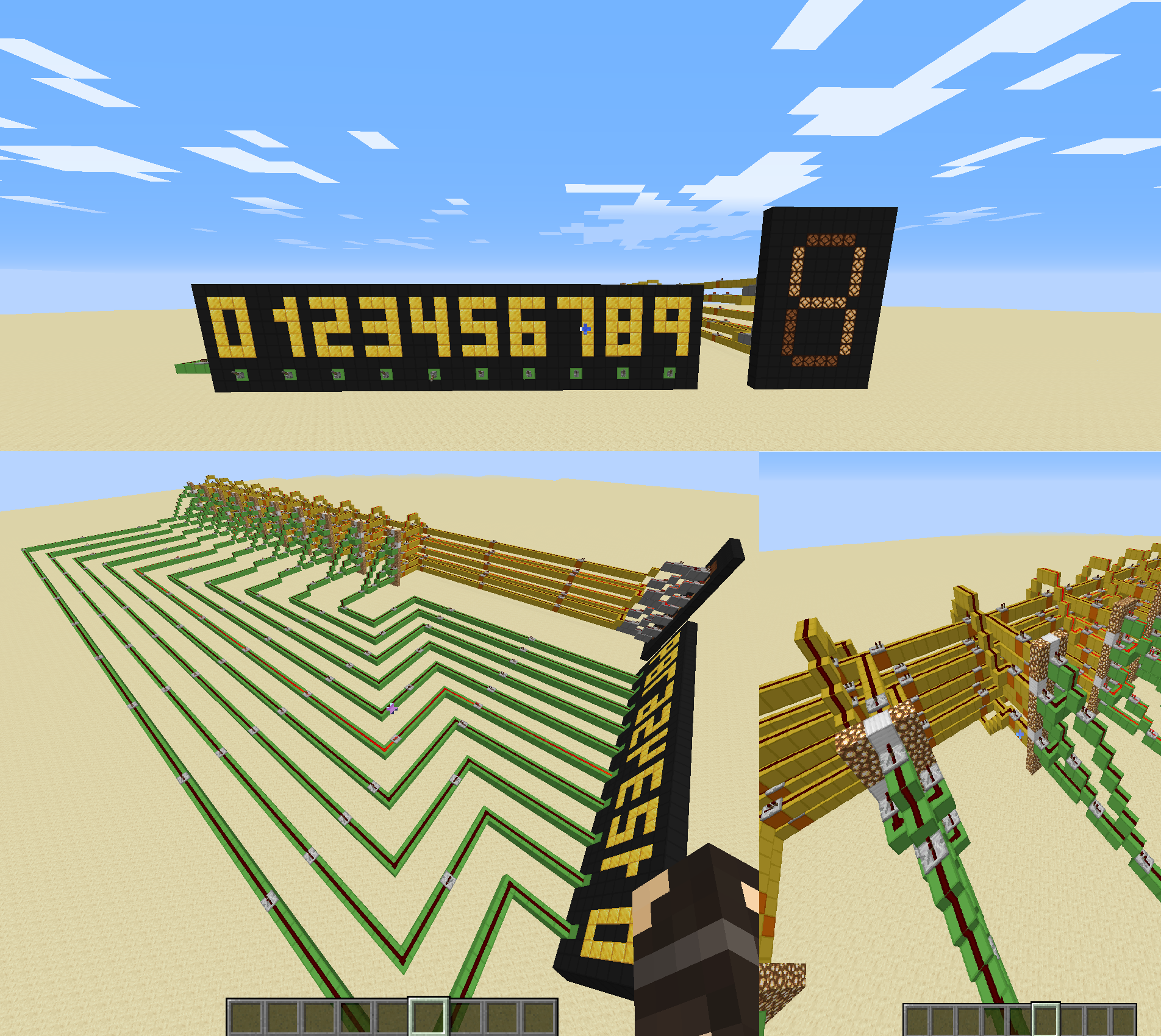 My first ever redstone project . | Scrolller