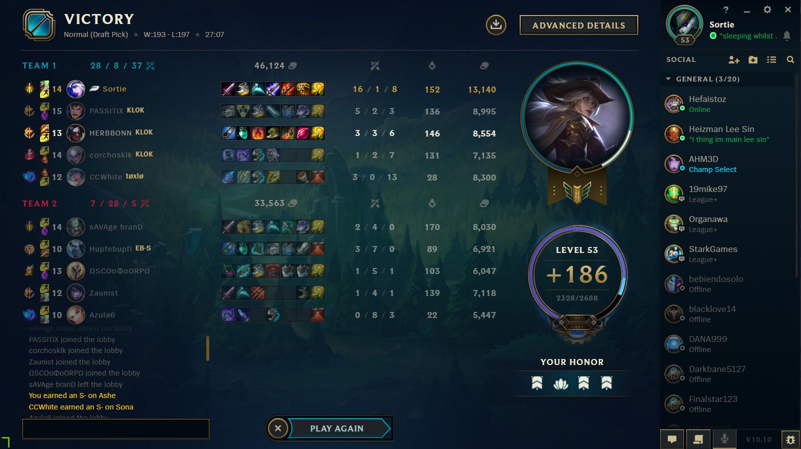 My First Ever S Rank with Ashe! | Scrolller