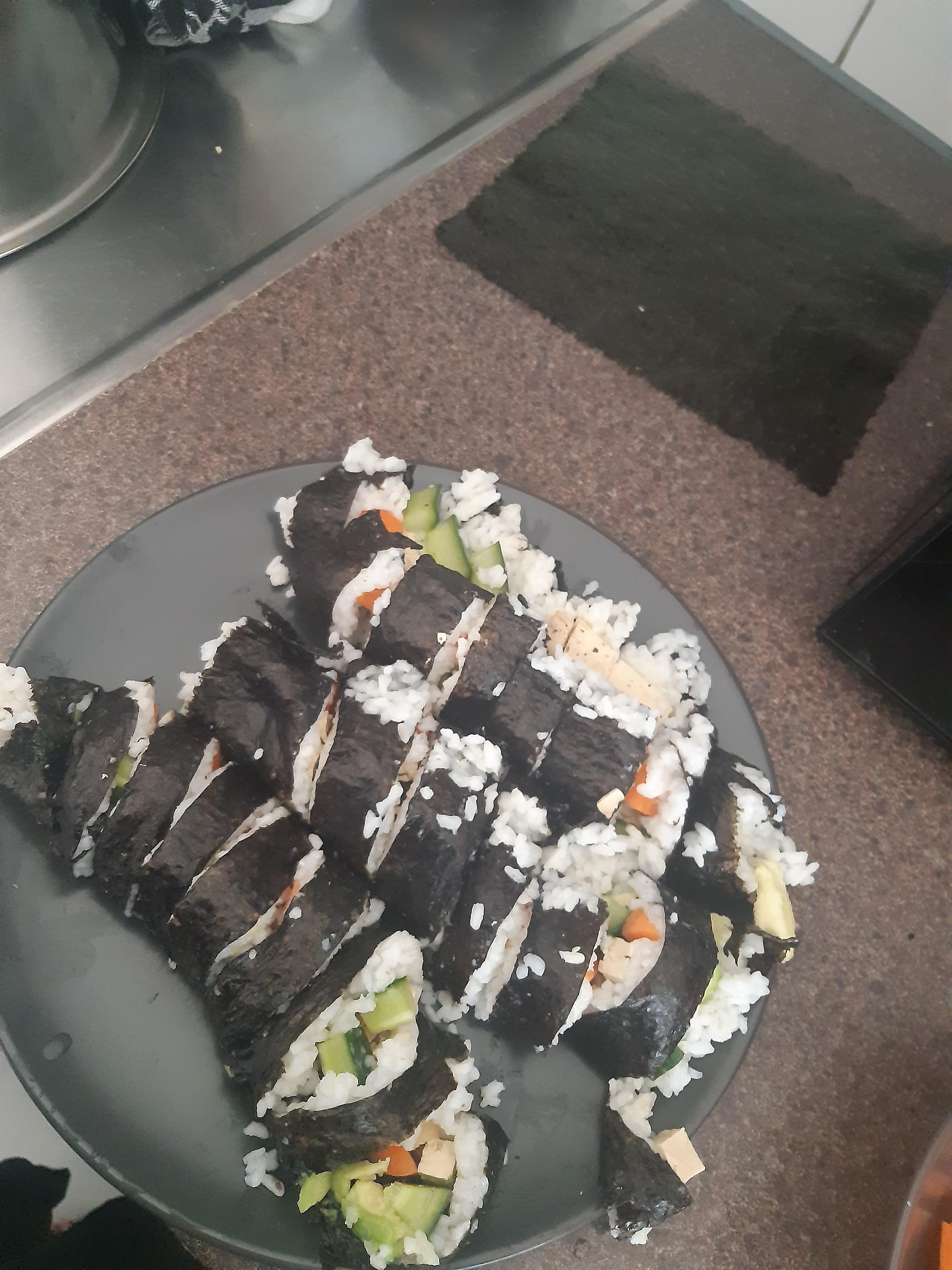 My first ever sushi attempt | Scrolller
