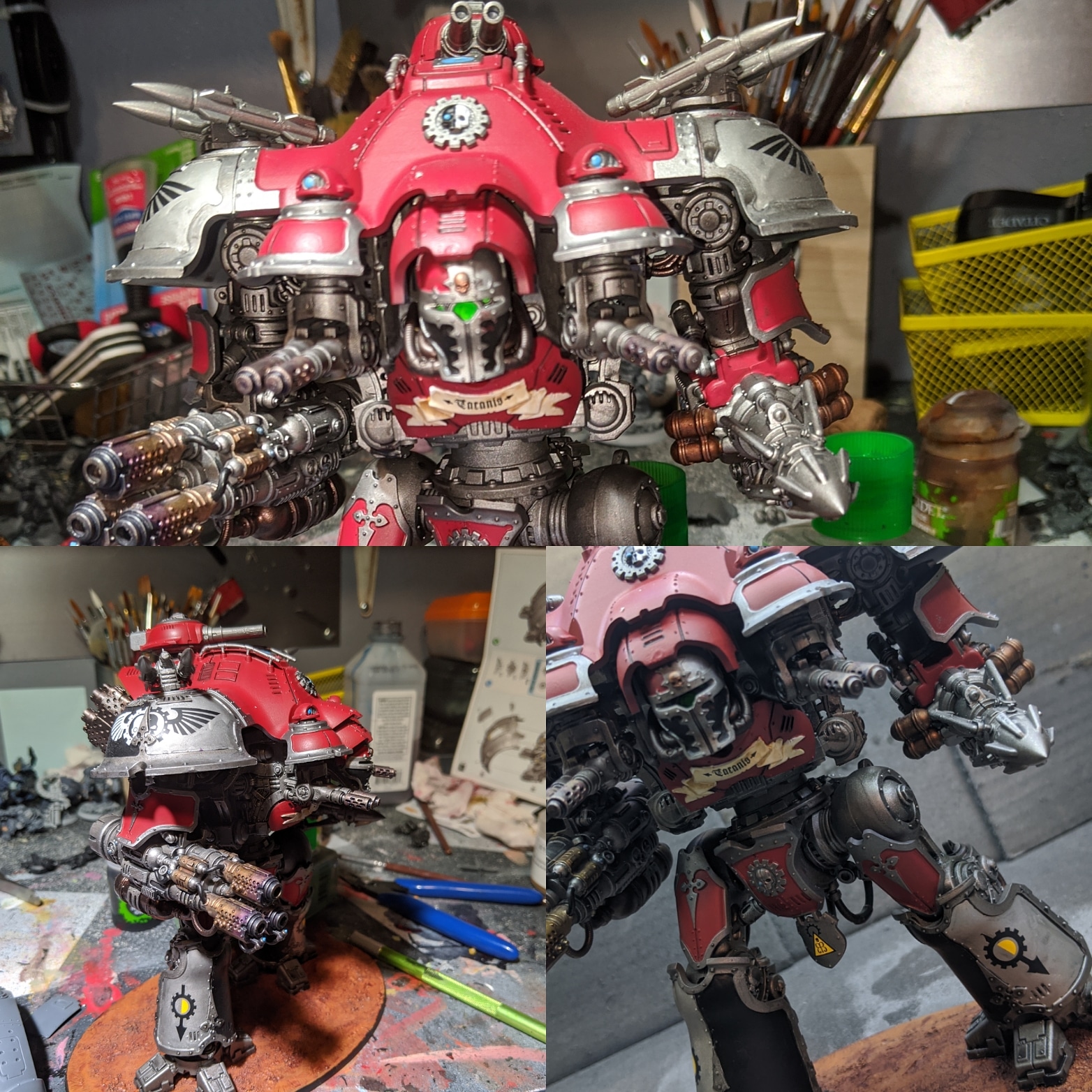 My first fully assembled and painted knight | Scrolller