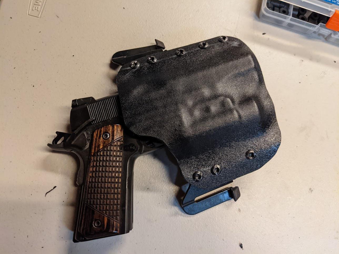 My first holster. RIA 10mm 1911 with TLR1. | Scrolller