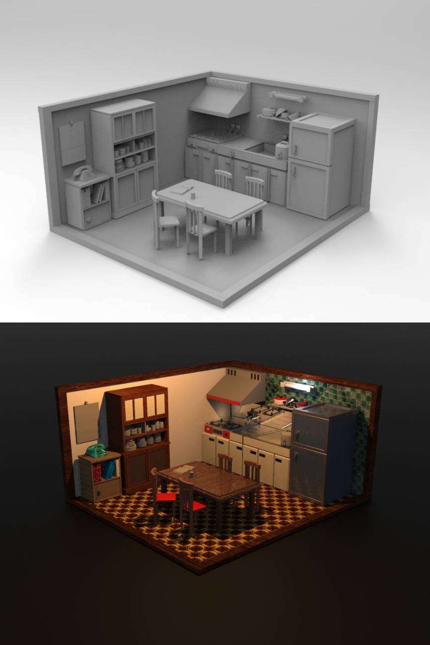 My first Maya modeling project | Scrolller