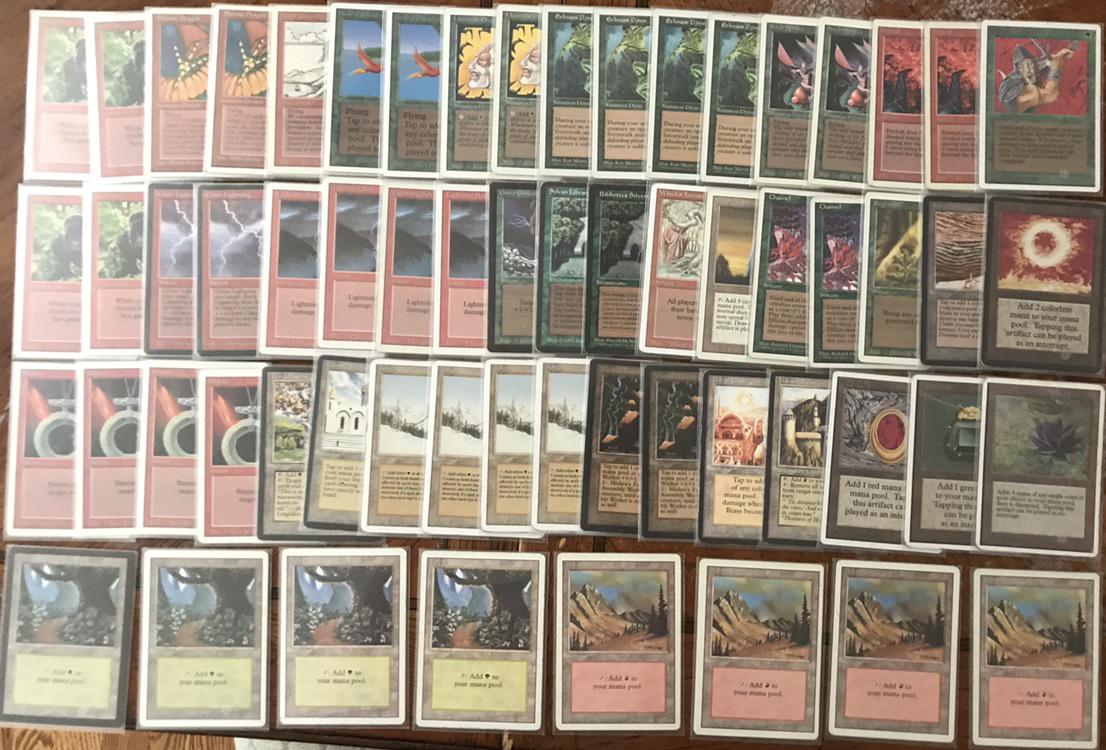 My first old school deck: Erhnam Burn’em | Scrolller