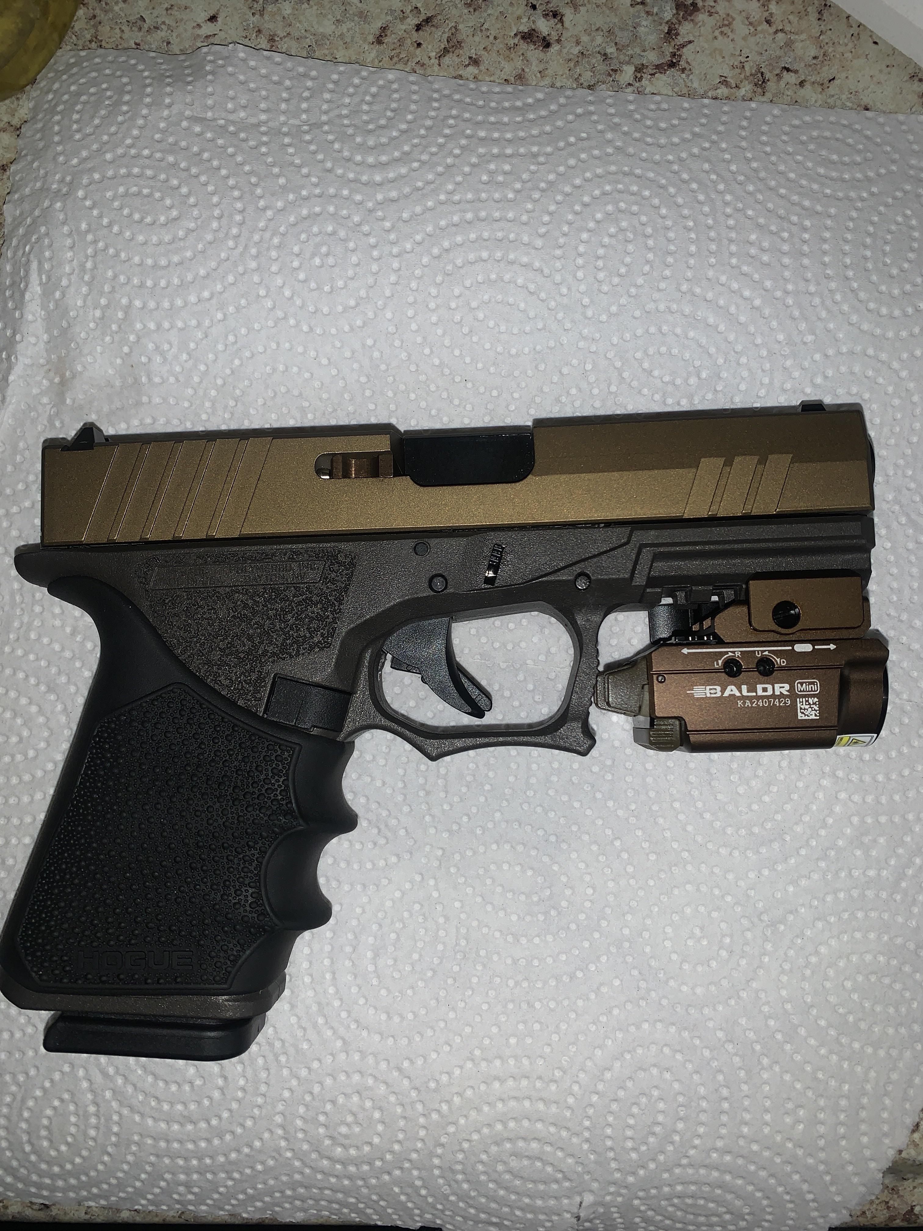 My first p80 build, does the 2 bronze color differences look too bad ... My first p80 build, does the 2 bronze color differences look too bad ...