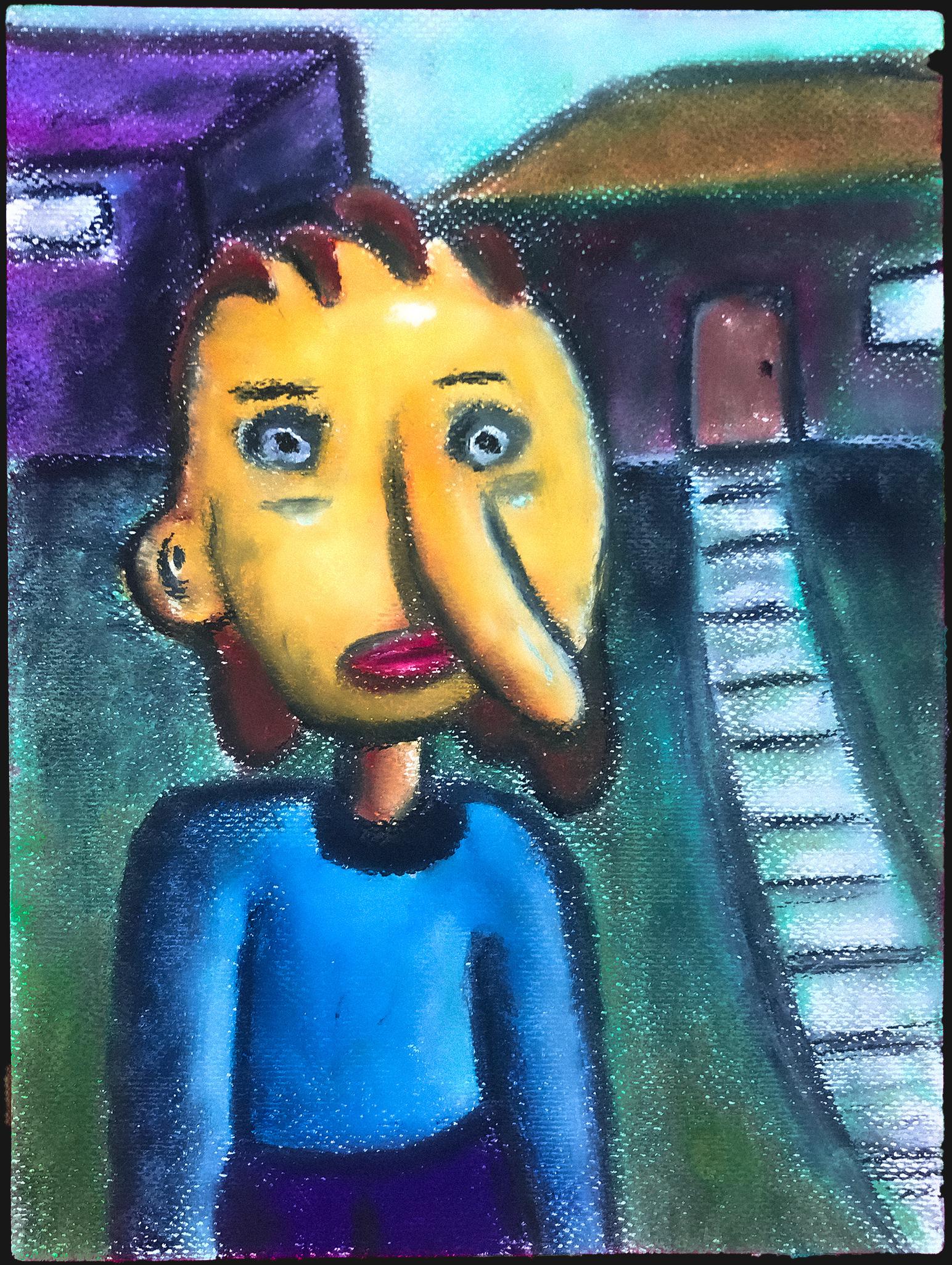 My first pastel drawing | Scrolller