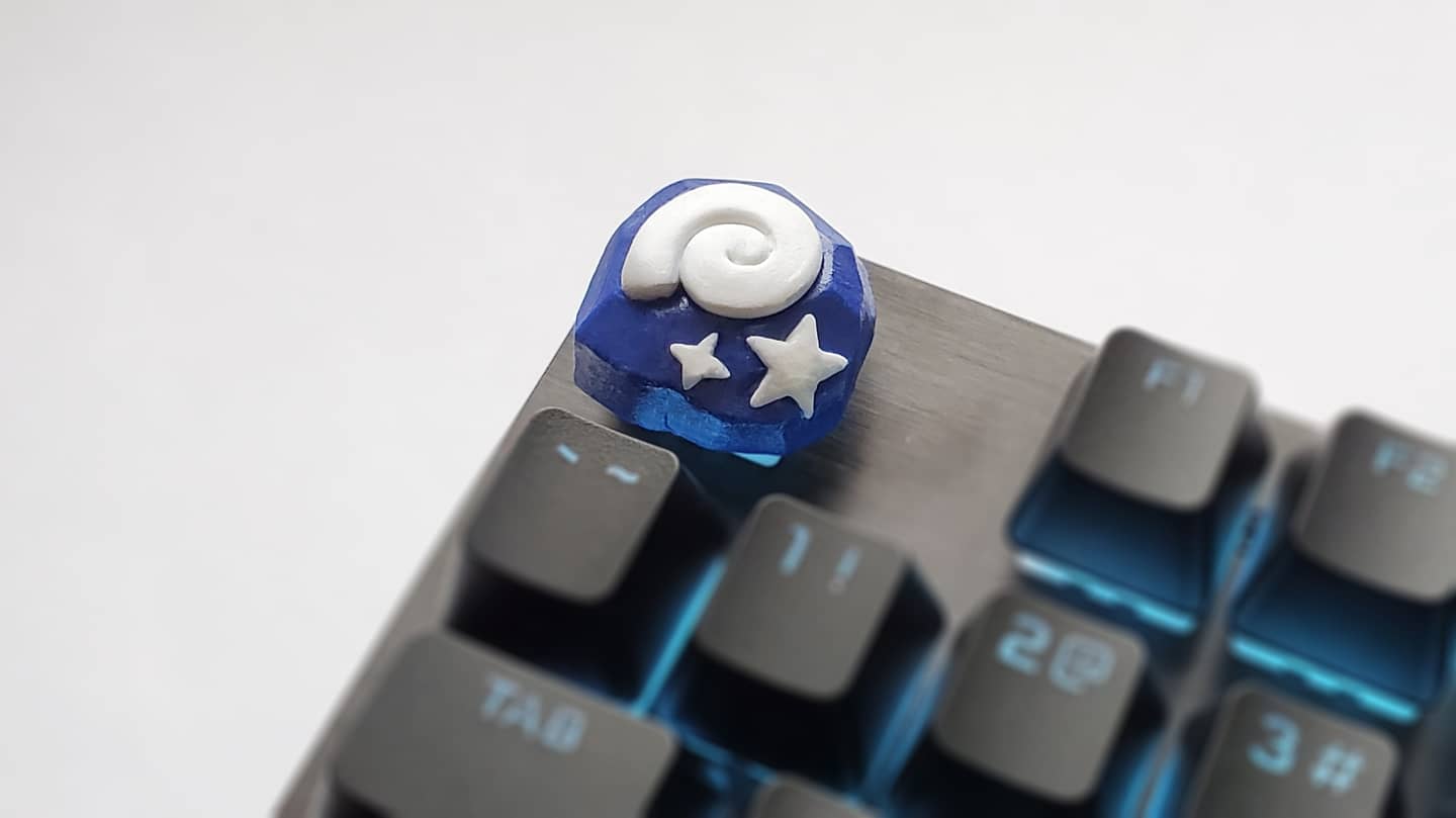 My First Polymer Clay Keycap! | Scrolller