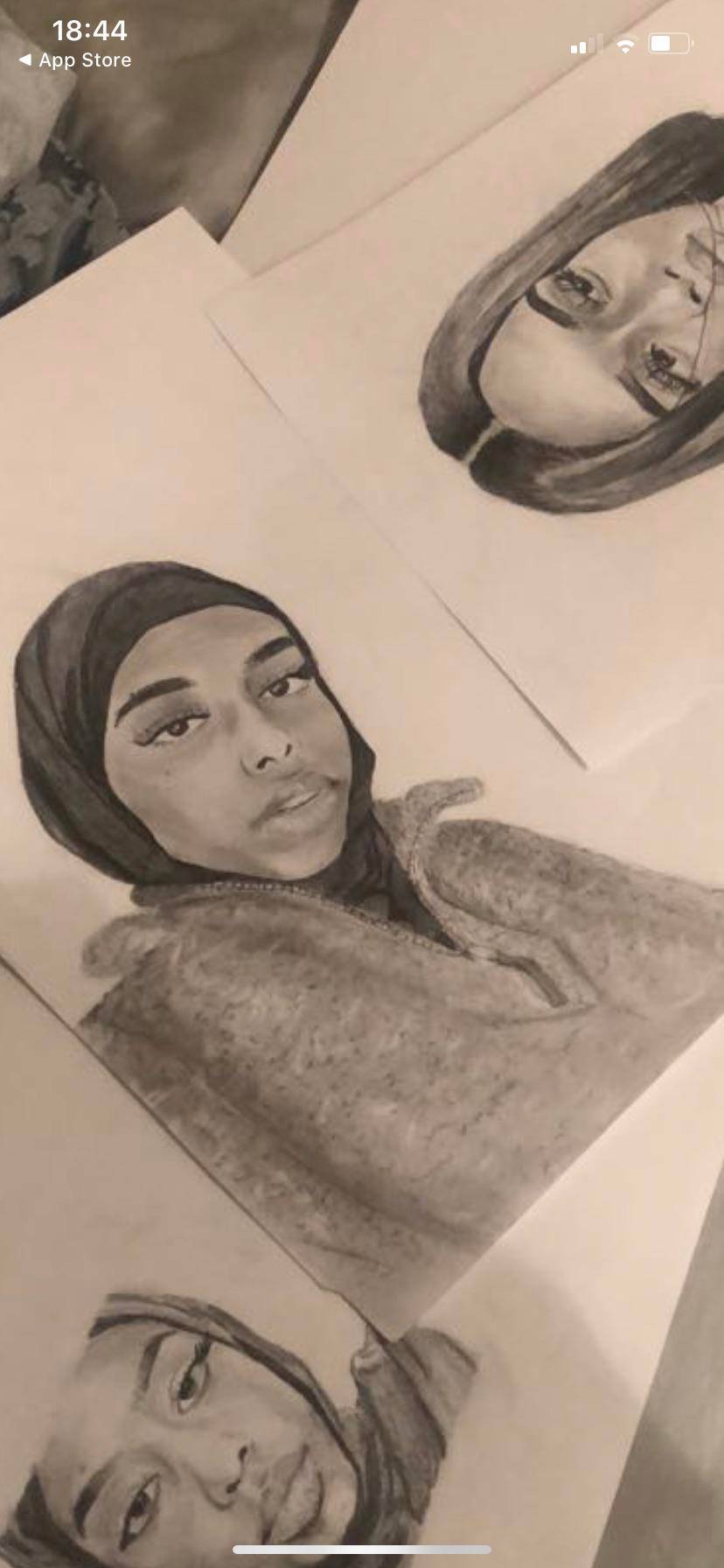 my first portraits | Scrolller