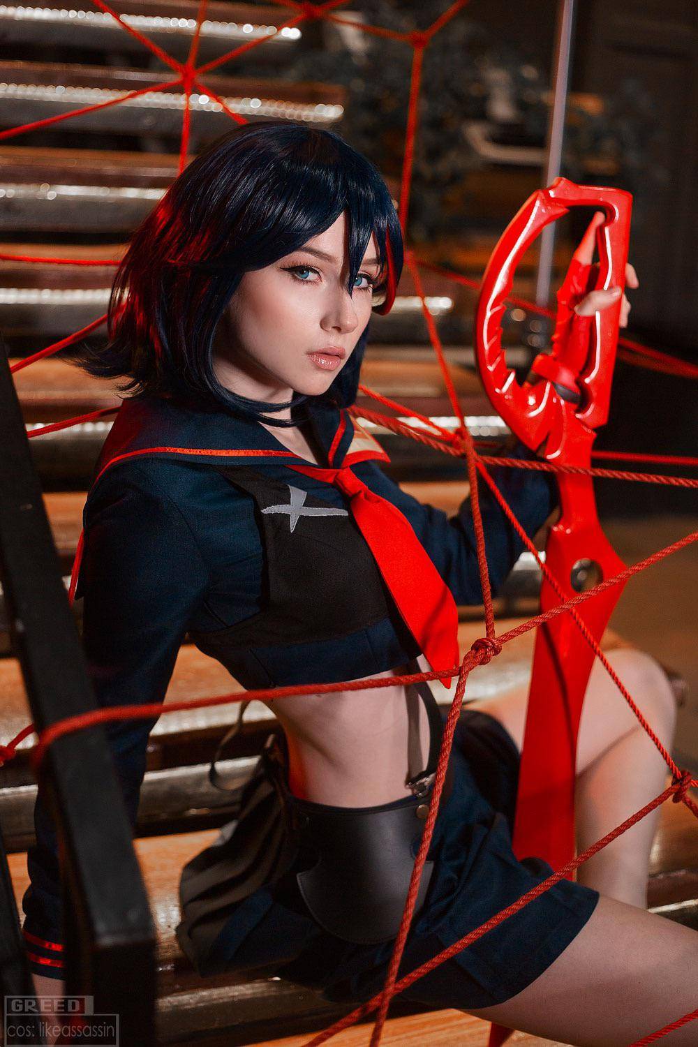 My first Ryuko Matoi cosplay | Scrolller