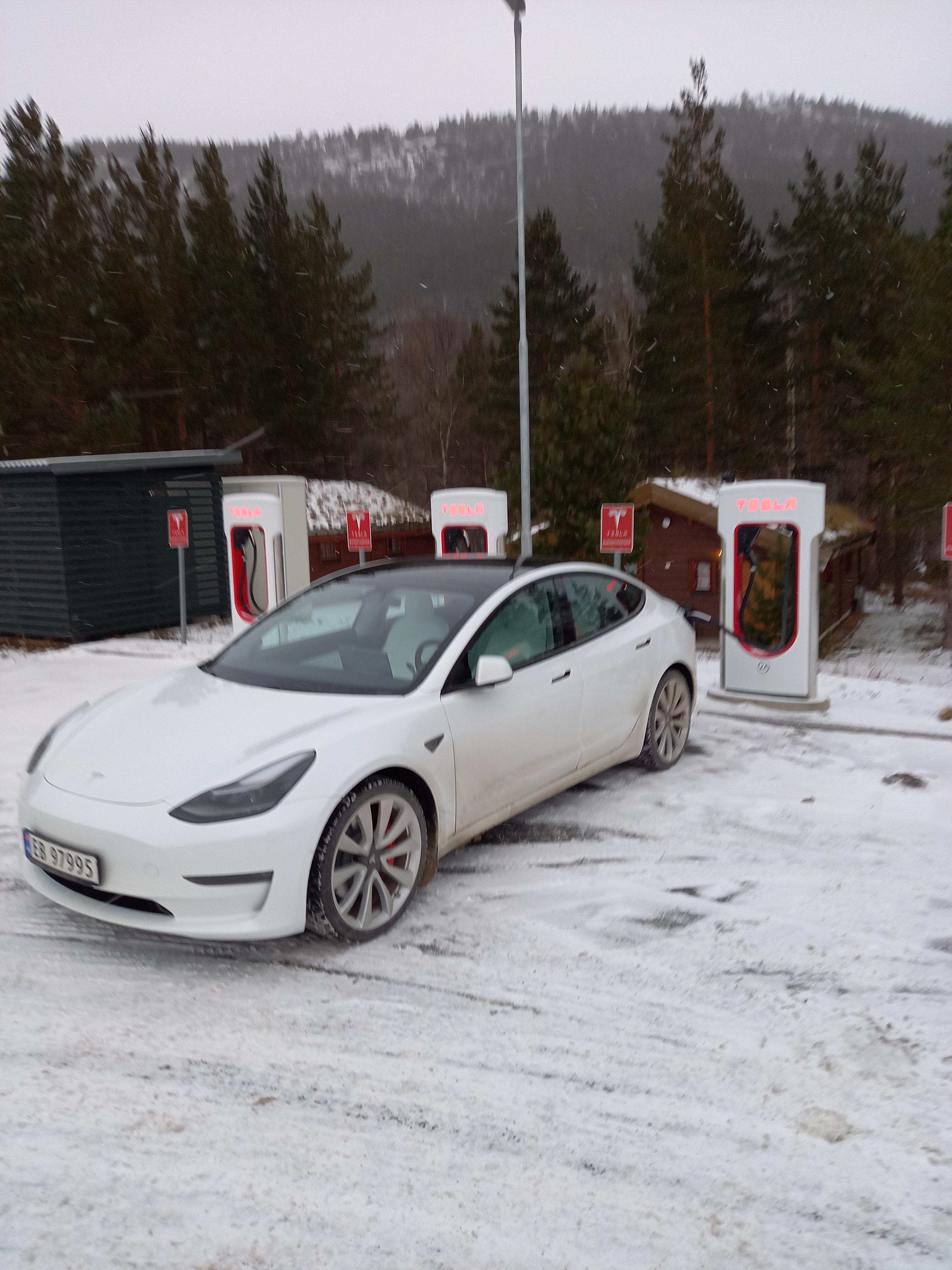 My first supercharging. Storjord Norways. | Scrolller