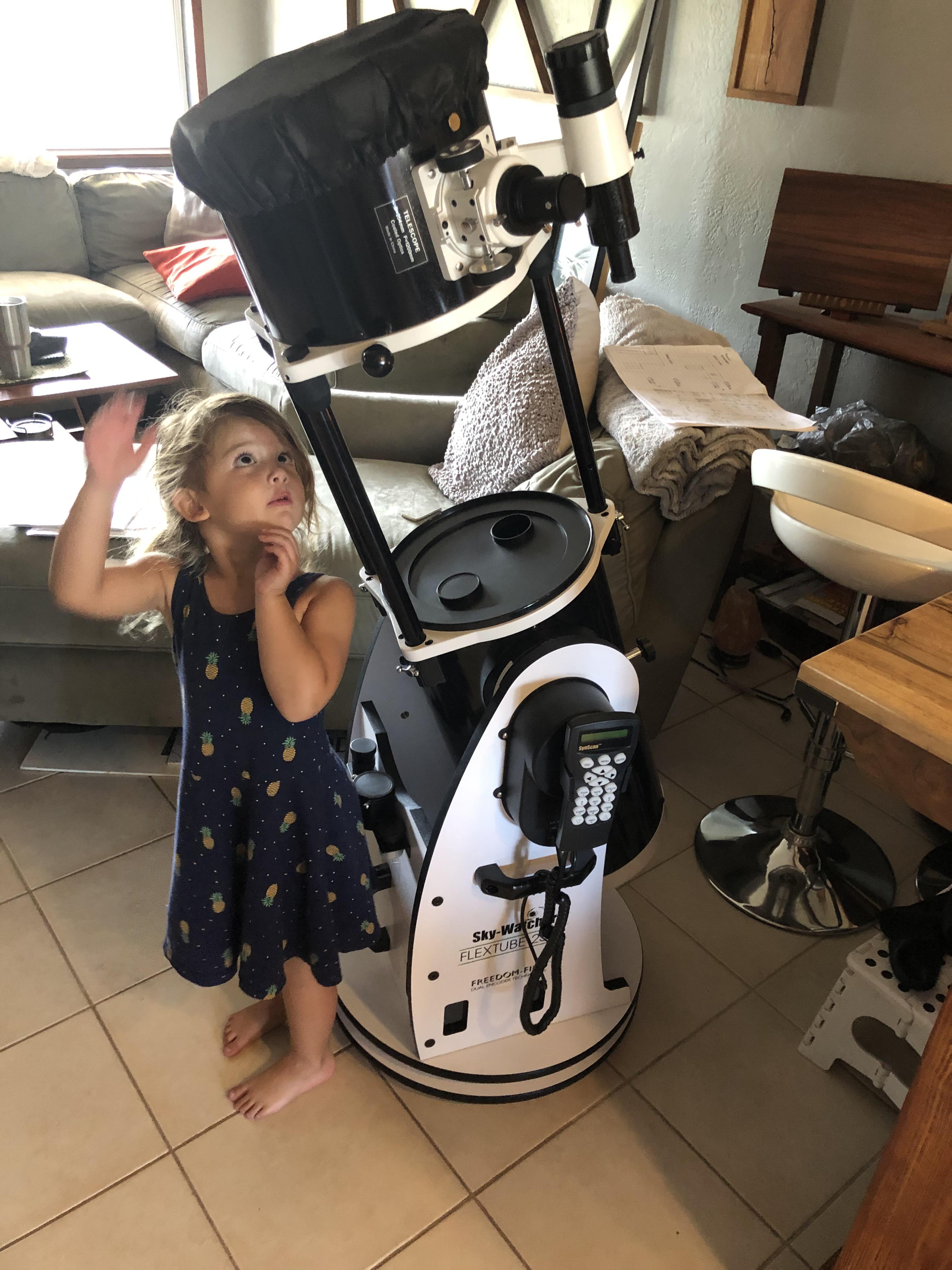 My first telescope!! Thanx for all the knowledge and advice friends. | Scrolller