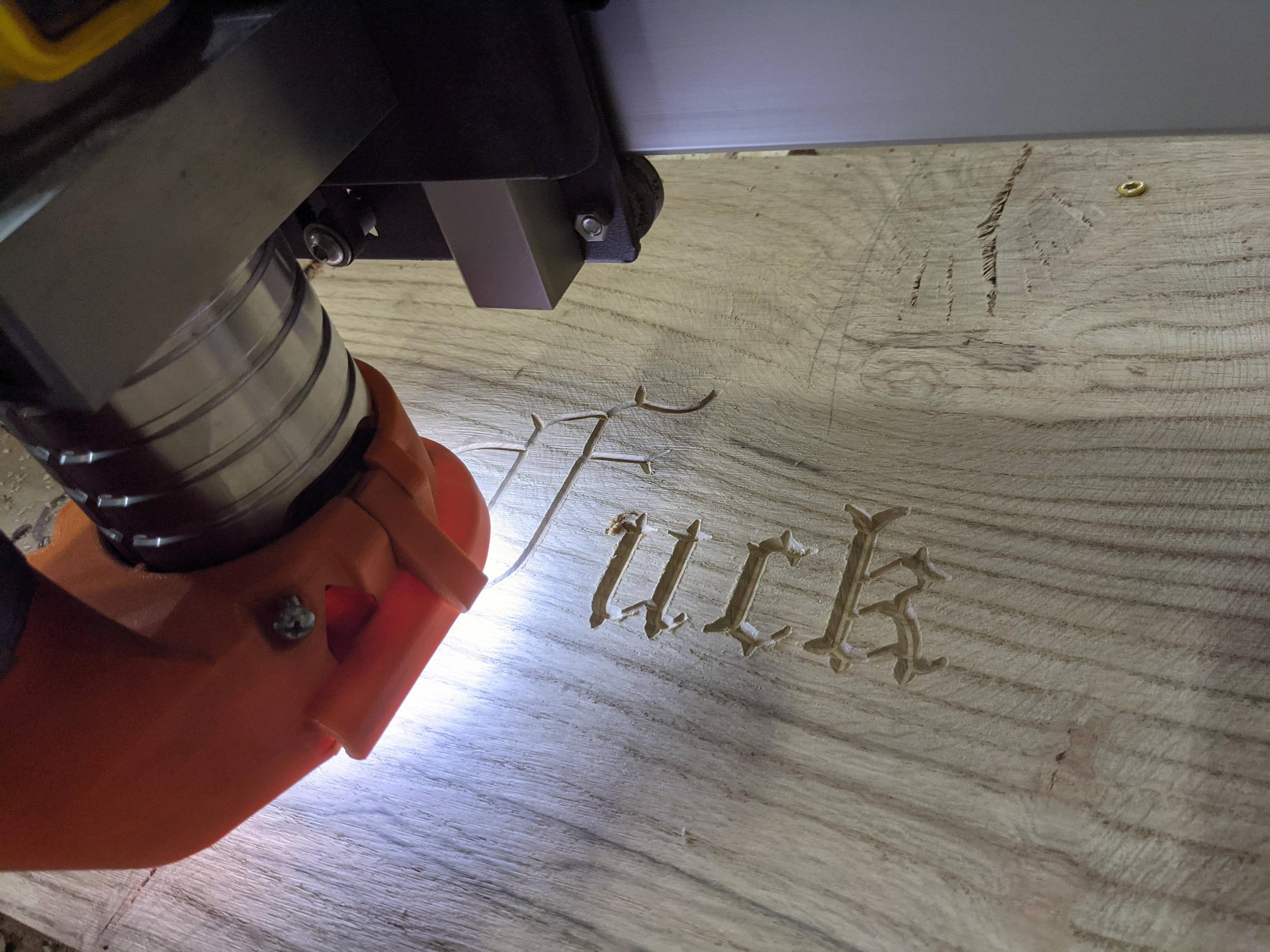 My first V-carve ♥️😍 | Scrolller