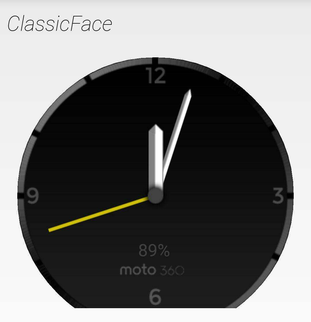 My first (working) watchface! Can't wait to get my moto 360 to try it! | Scrolller