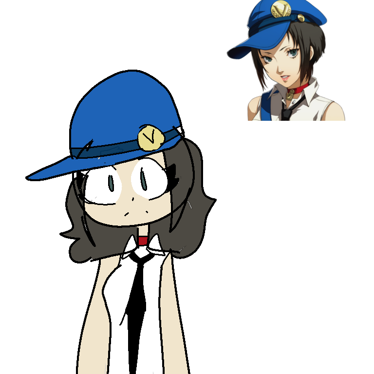 My Friend tried drawing Marie. | Scrolller
