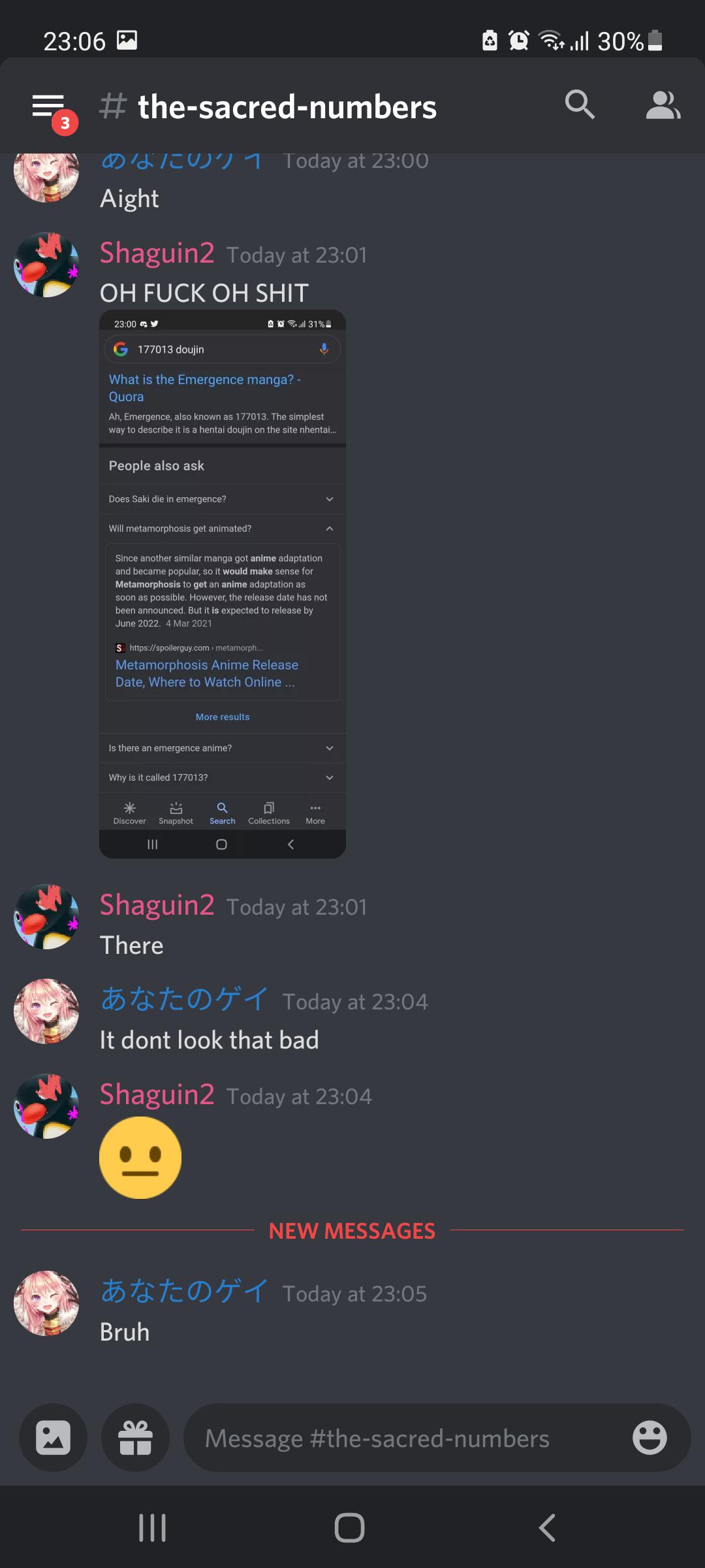 My friends reaction to just started metamorphosis | Scrolller