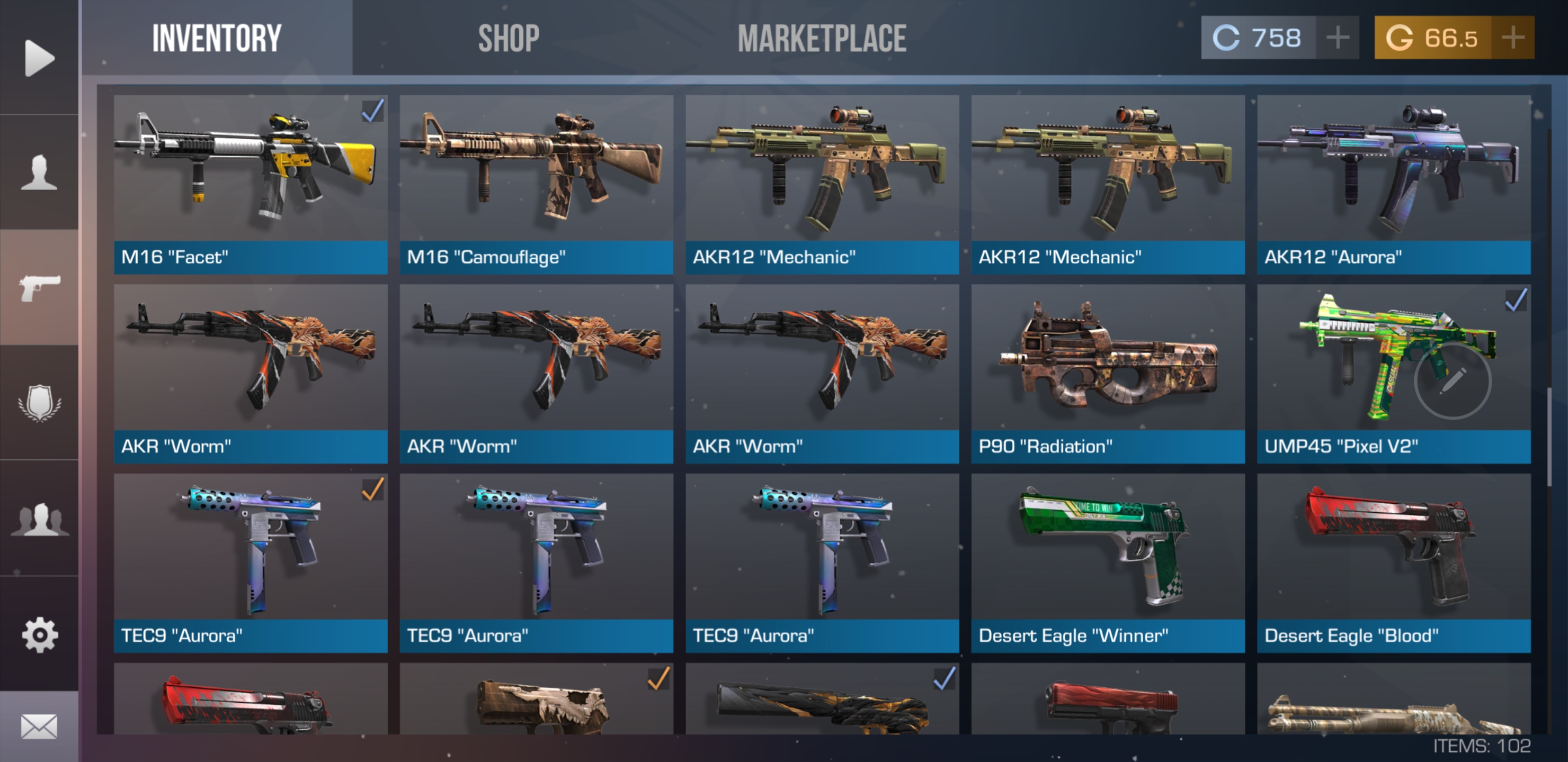 My full inventory. 4/4 | Scrolller