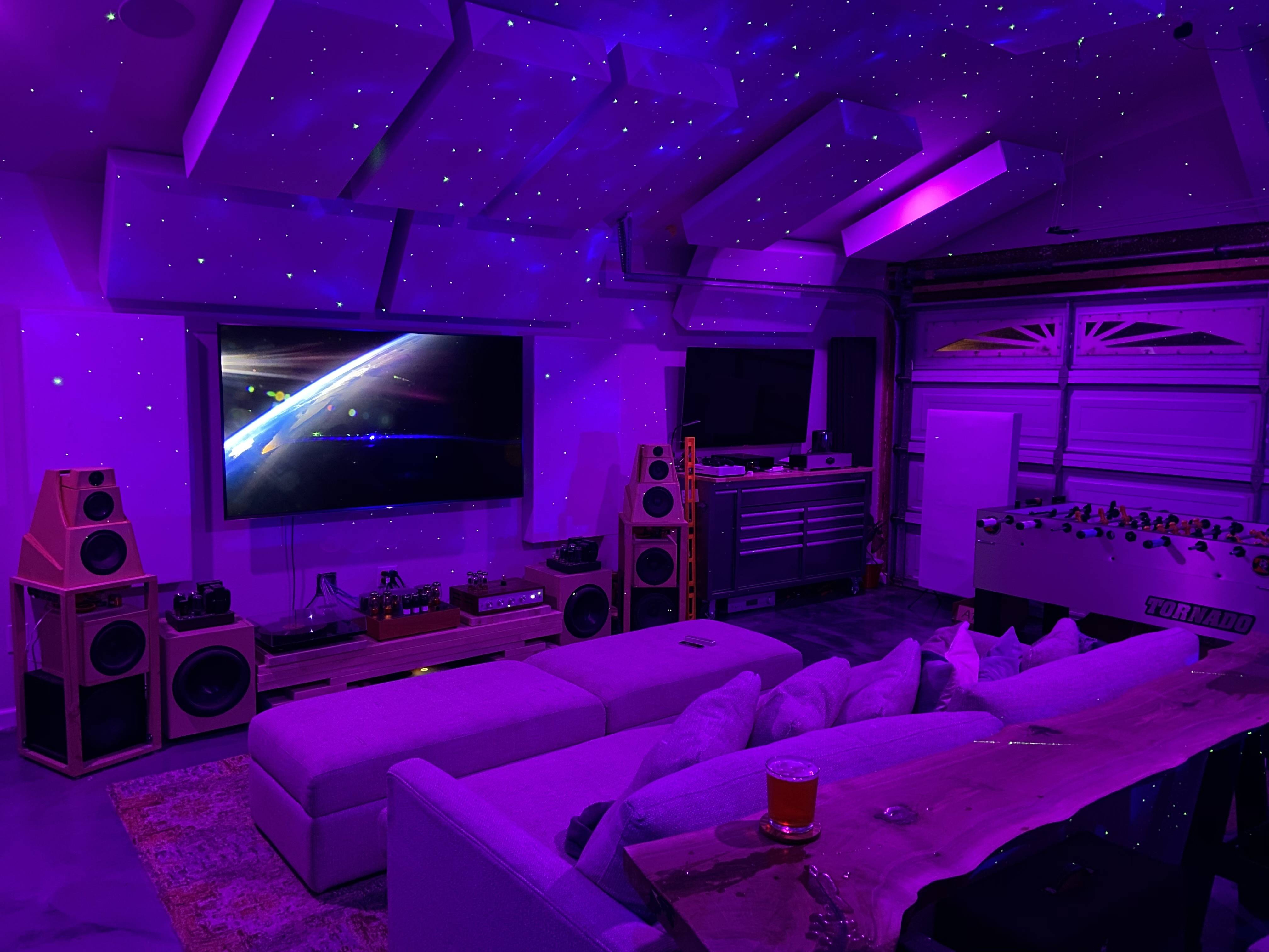 My Garage turned Man Cave - Progress Pic! | Scrolller