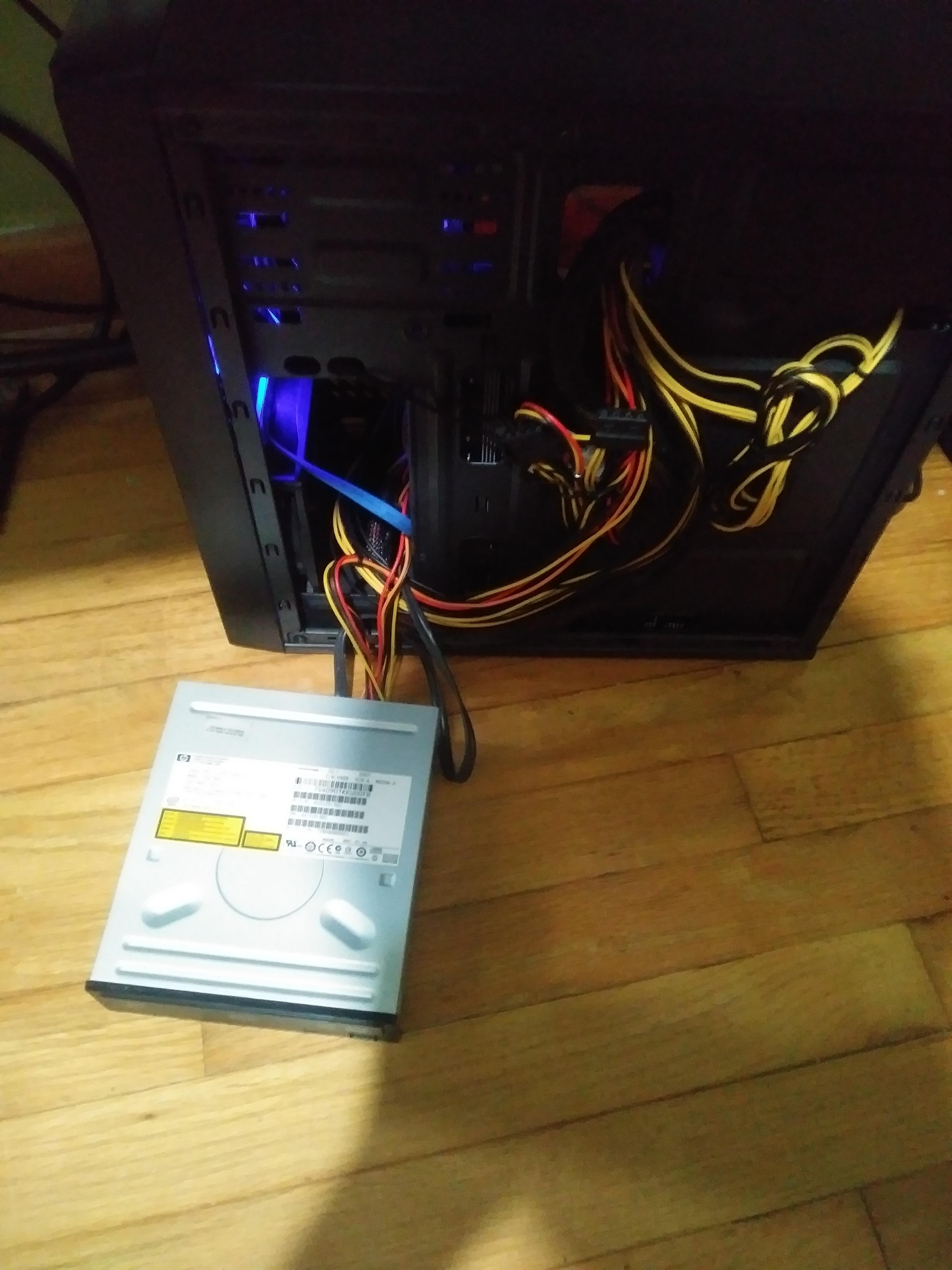 My ghetto DVD drive setup | Scrolller