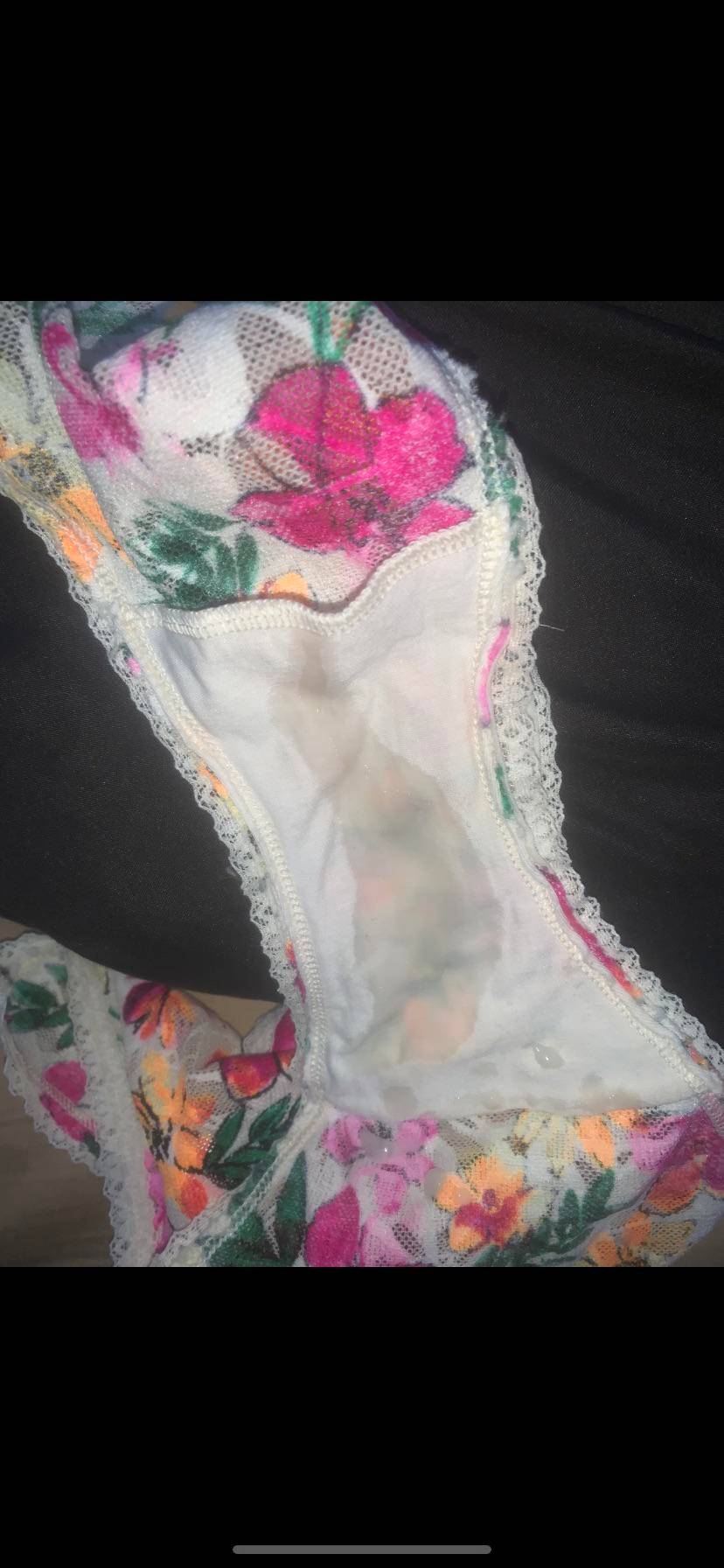 My girlfriends used panties just made fresh load on them would you guys do the same? | Scrolller