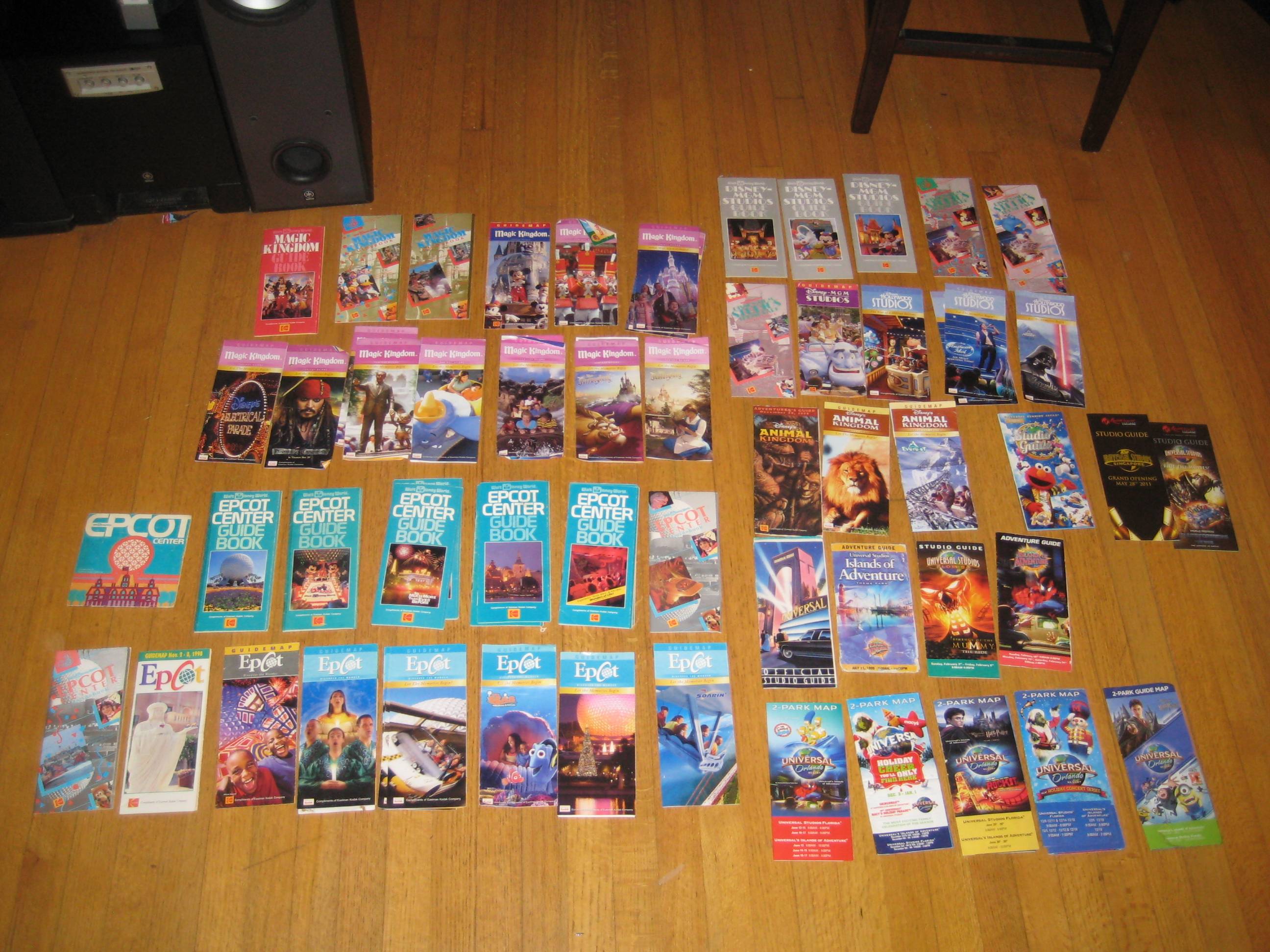 My guidemap collection. | Scrolller