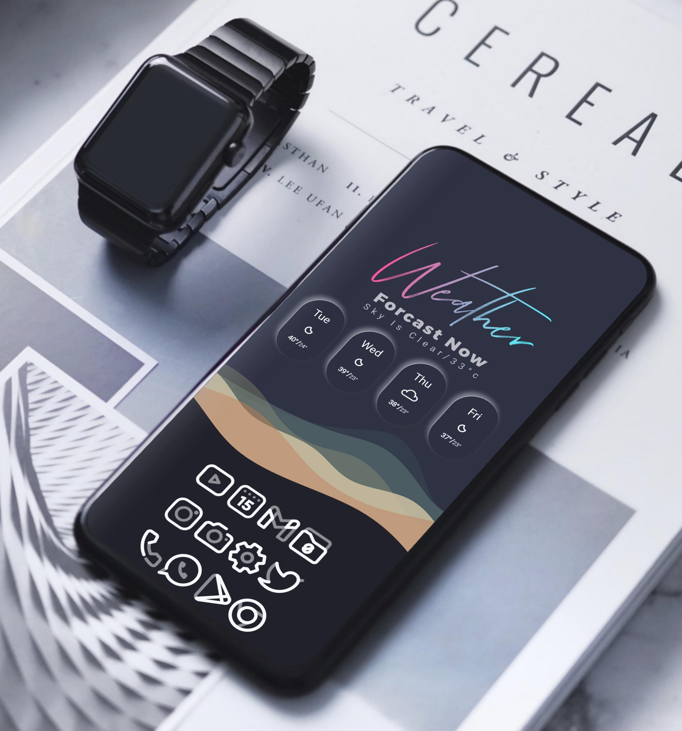 My home screen Setup | Scrolller