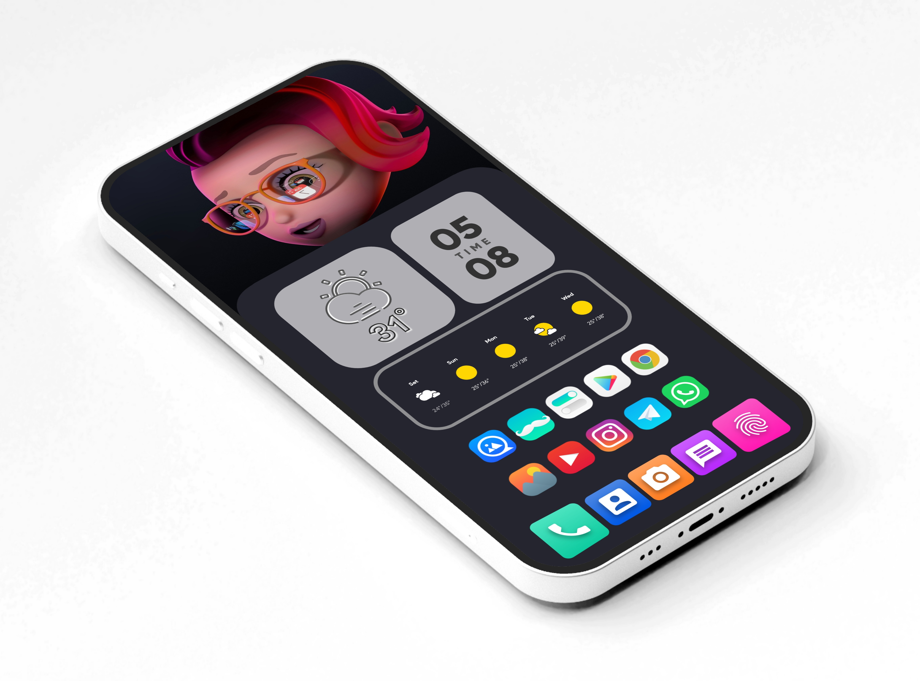 My home screen Setup | Scrolller