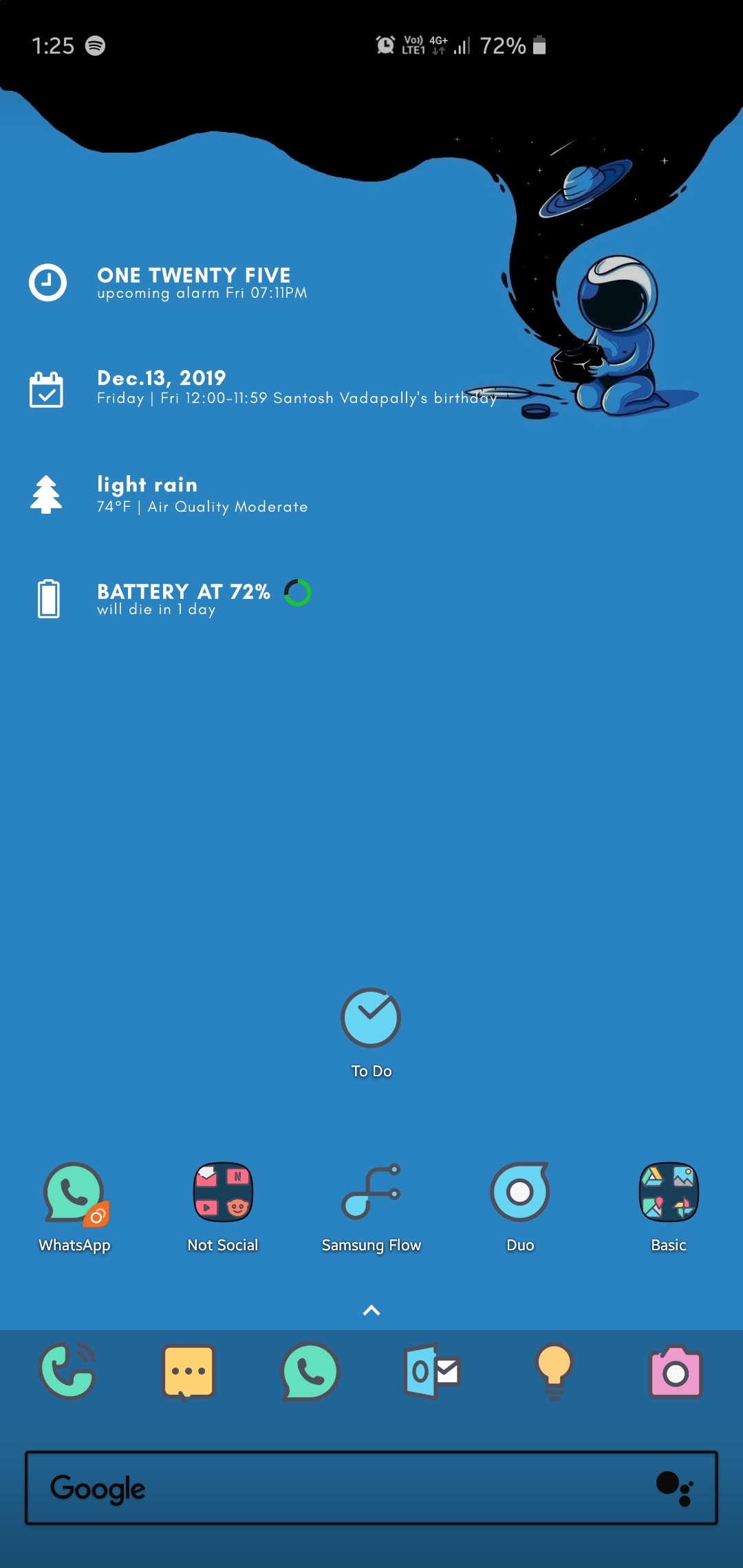 My home screen setup. | Scrolller