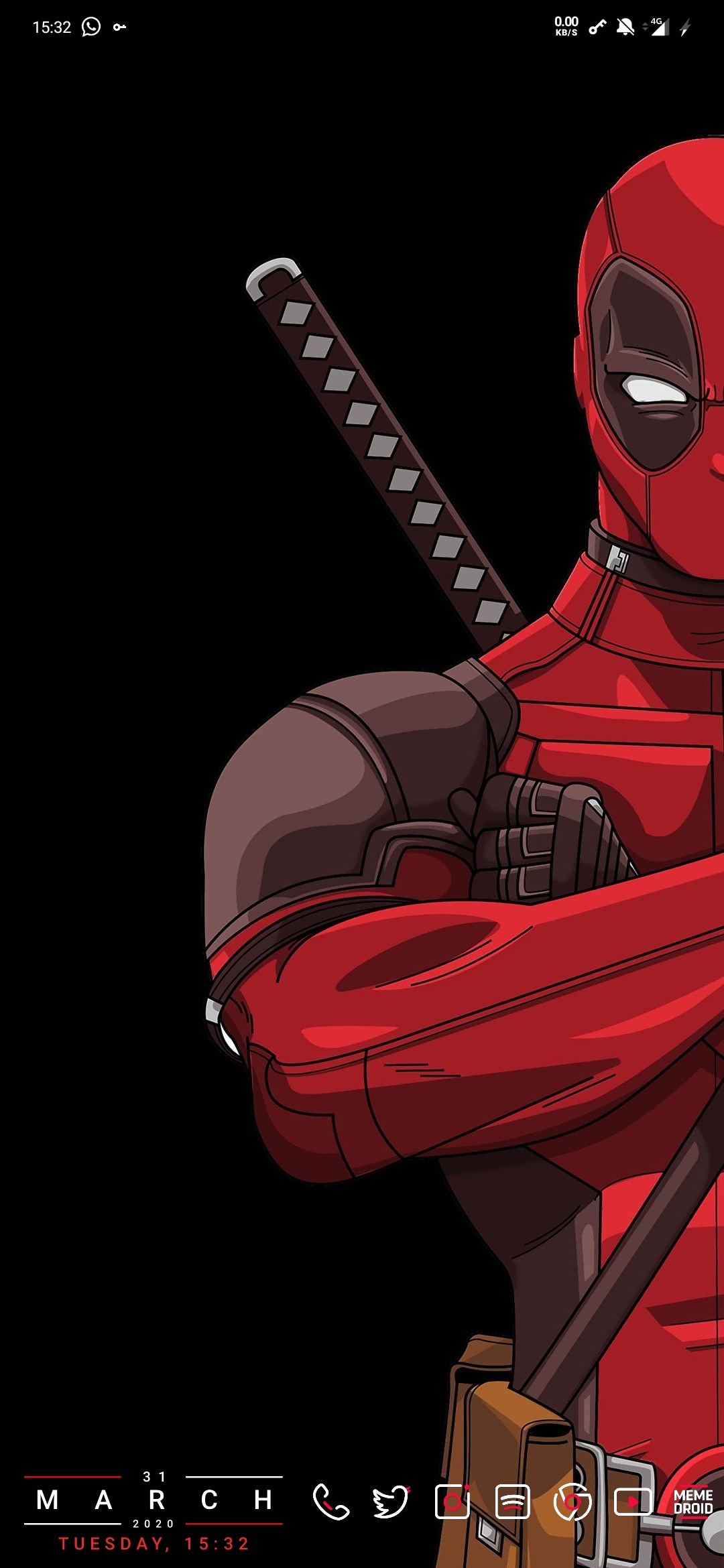 My home screen setup. | Scrolller