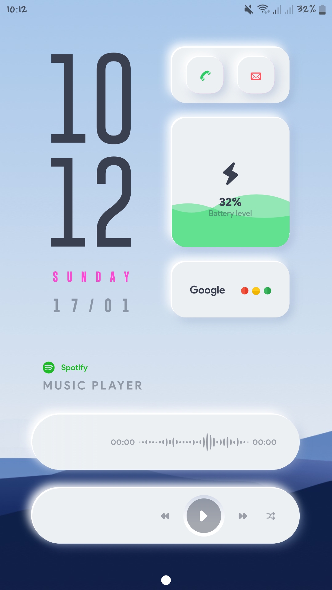 My homescreen setup | Scrolller