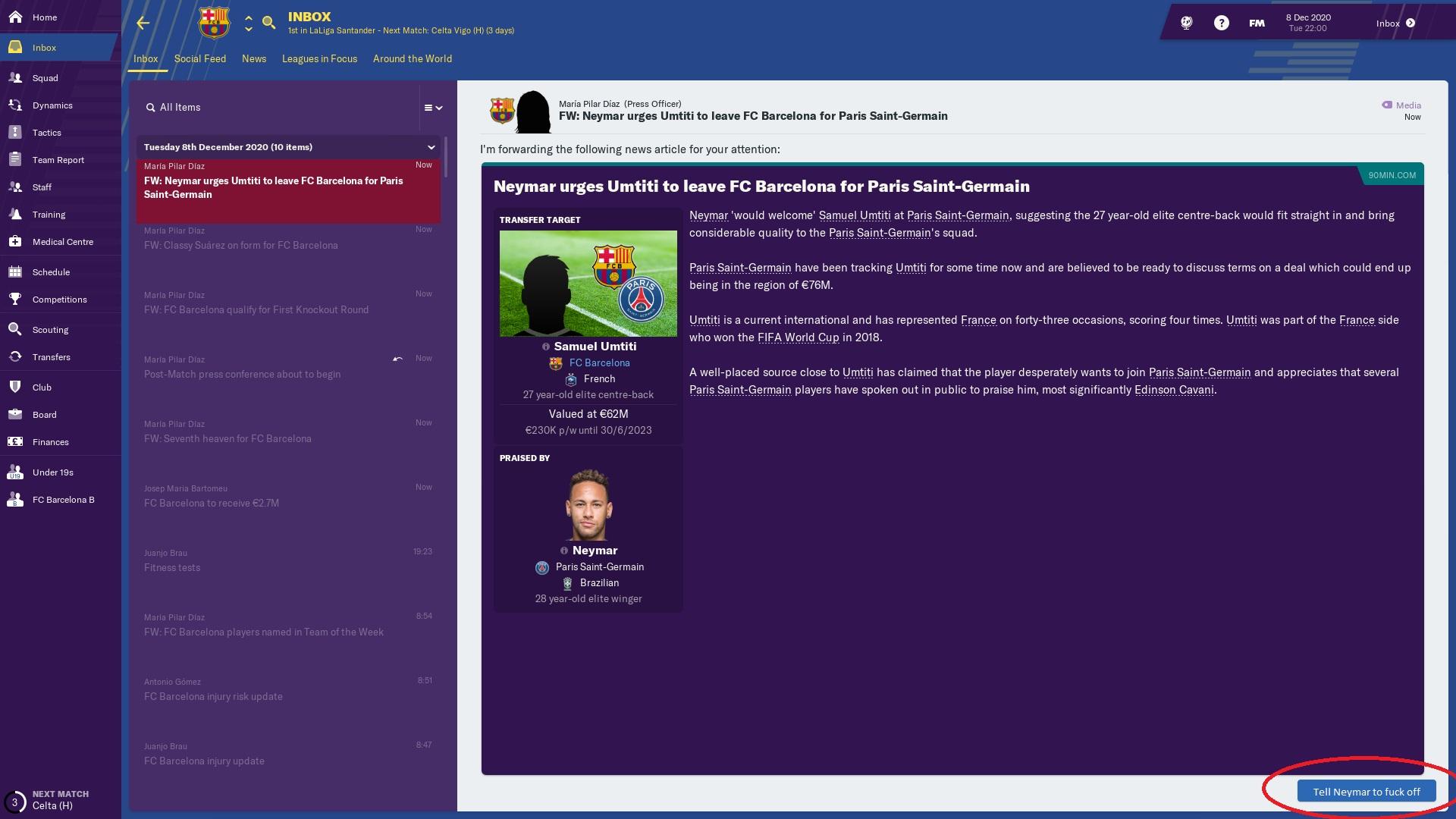 My humble FM20 request | Scrolller