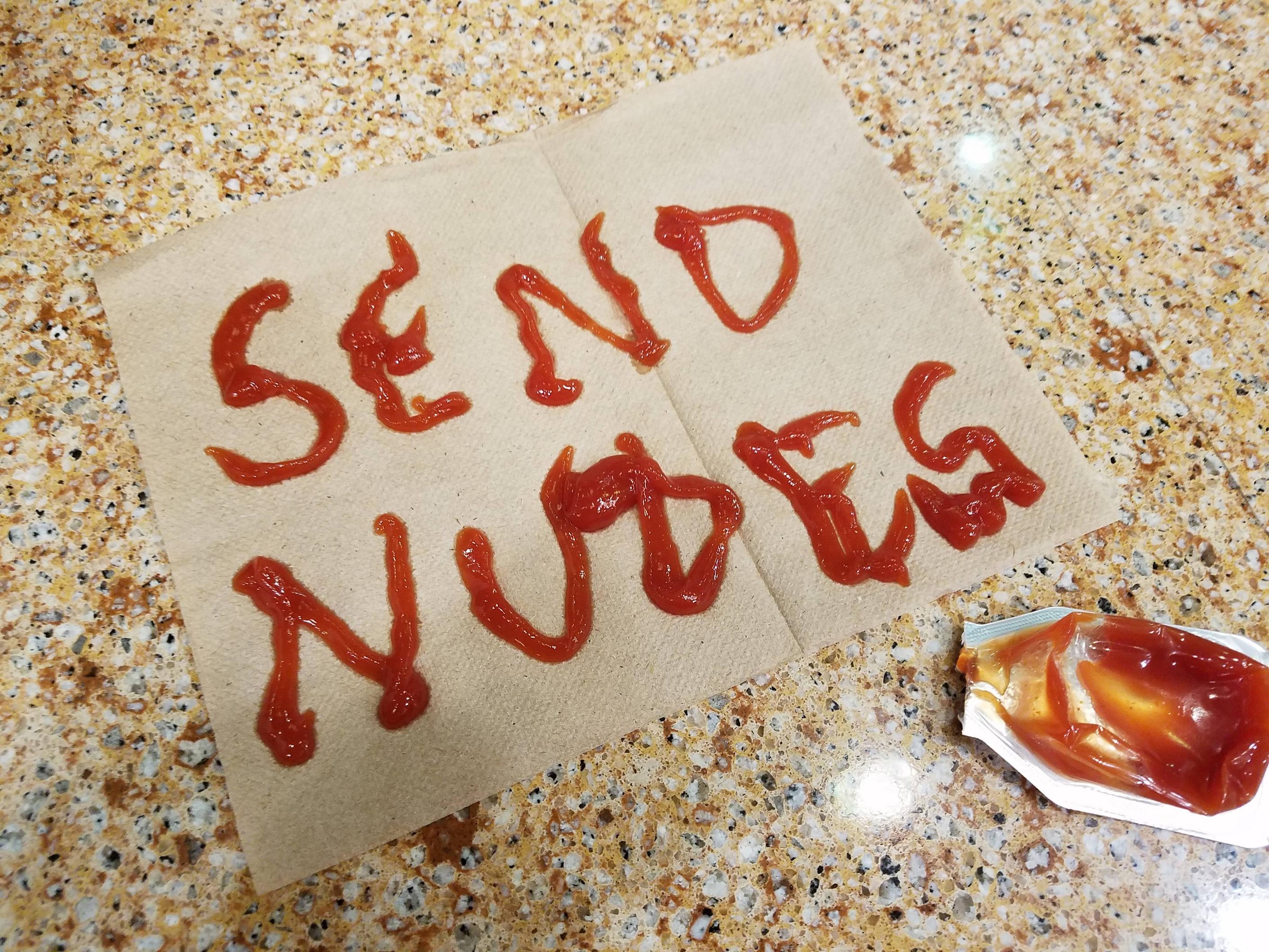 My ketchup packet exploded! | Scrolller