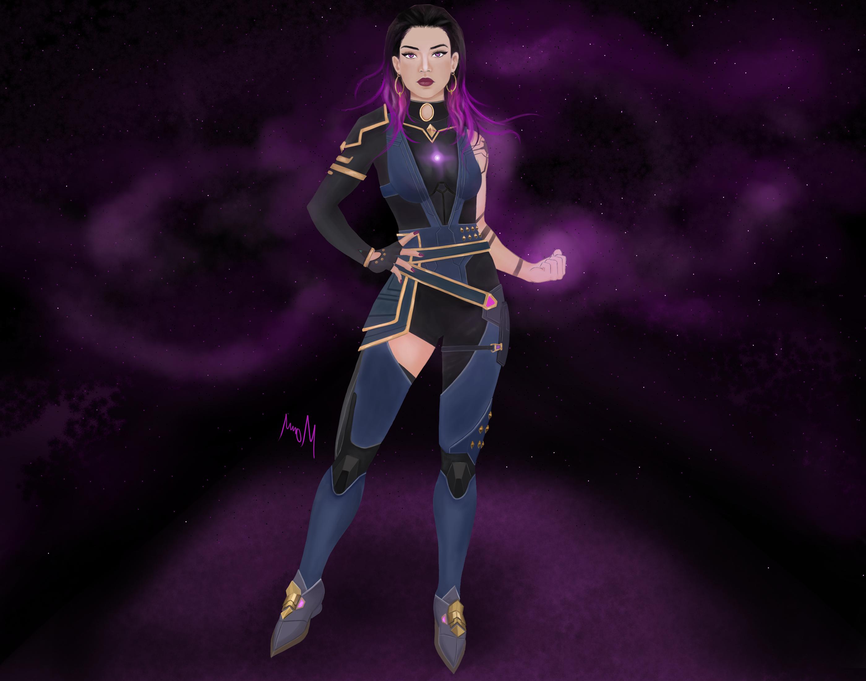 My last drawing (Reyna) | Scrolller