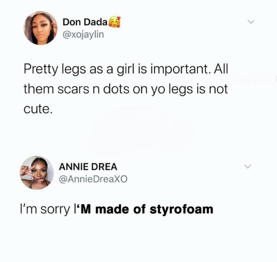 My legs are part Zebra, actually | Scrolller