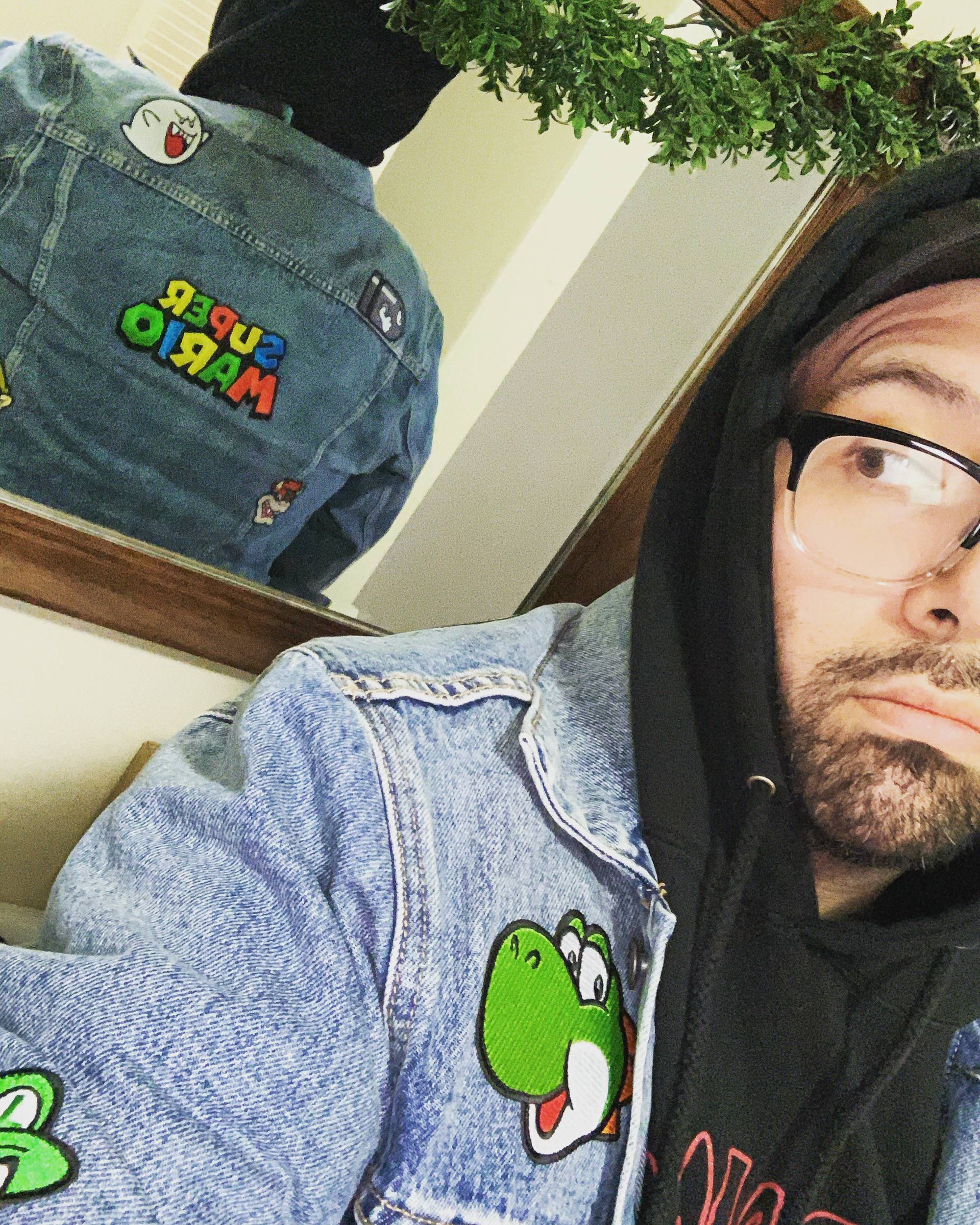My Levi’s X Super Mario Denim jacket. So happy with it. | Scrolller