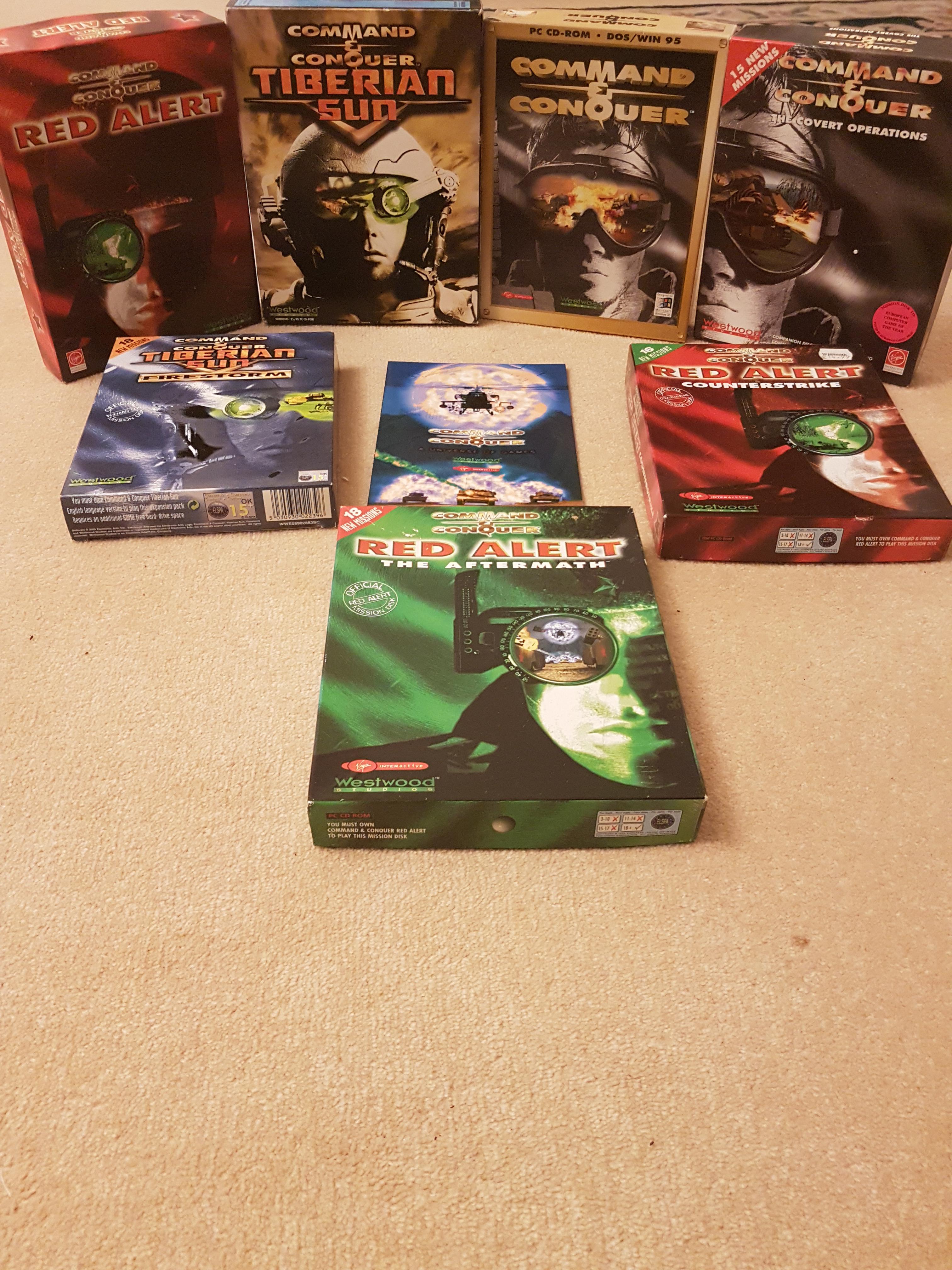 My little command and conquer collection | Scrolller