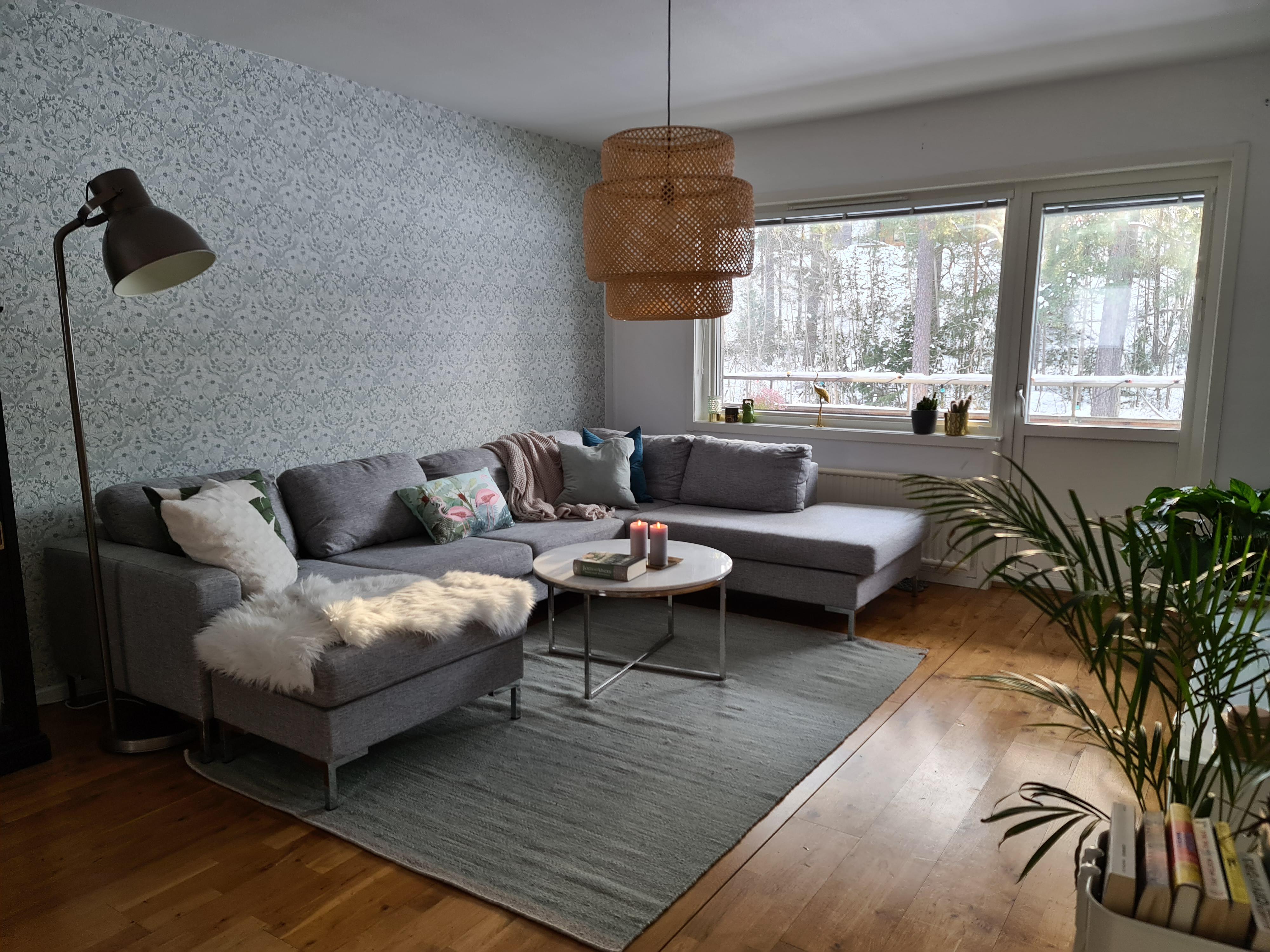 My living room in the winter, Stockholm, Sweden | Scrolller
