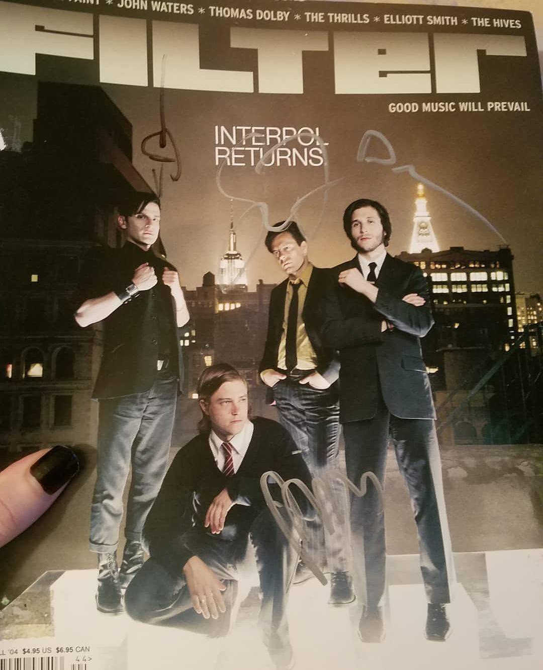 My magazine from 2004 signed by all four | Scrolller
